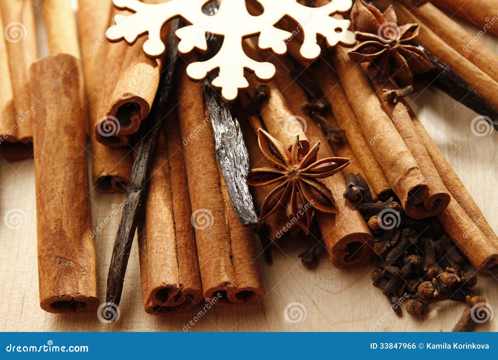 Christmas spices stock photo. Image of clove, decoration - 33847966