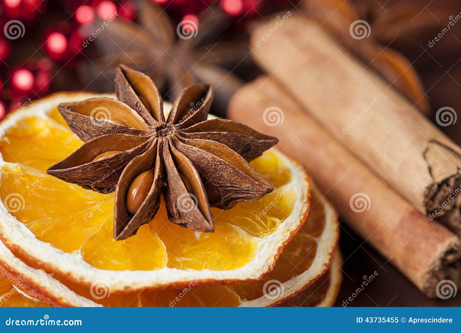 Christmas spices stock image. Image of brown, spice, cold - 43735455