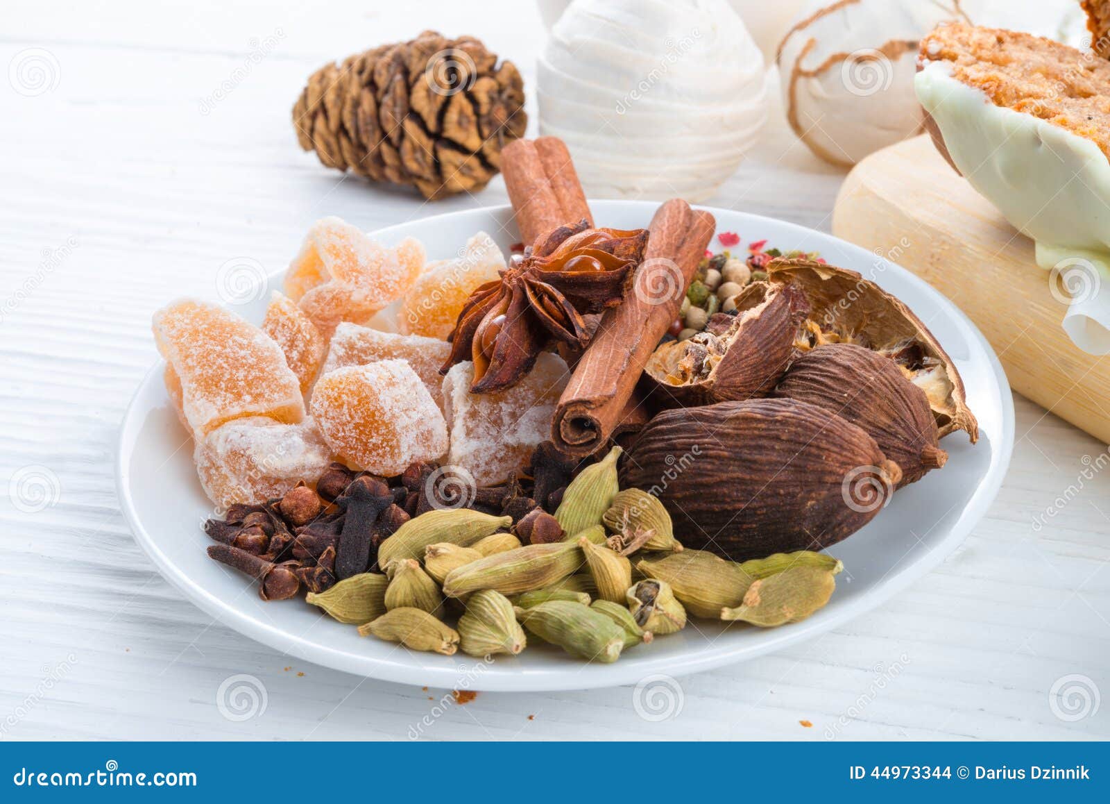 Christmas spices stock photo. Image of pepper, food, cinnamon - 44973344