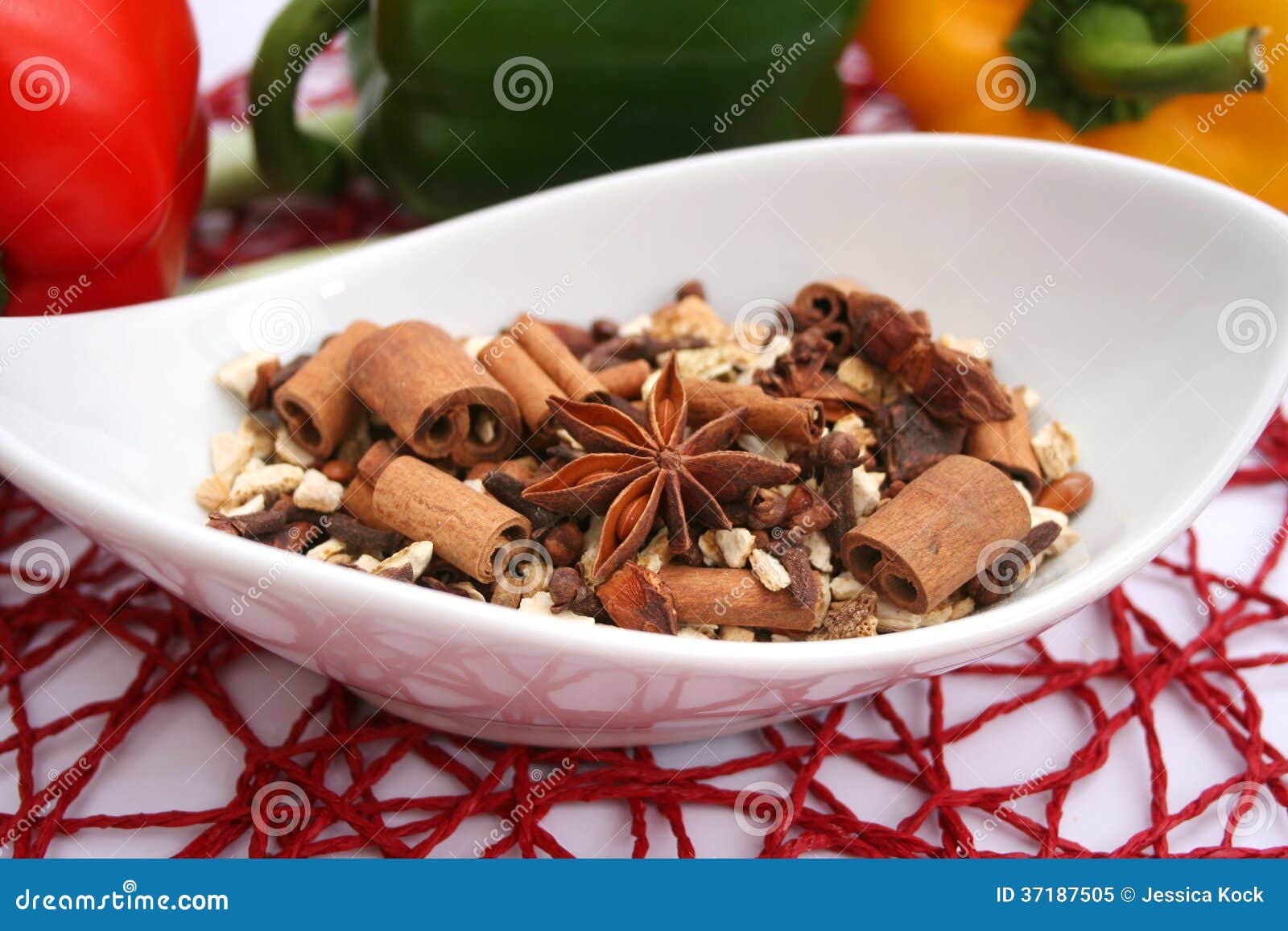 Christmas spices stock image. Image of staranis, mixed - 37187505