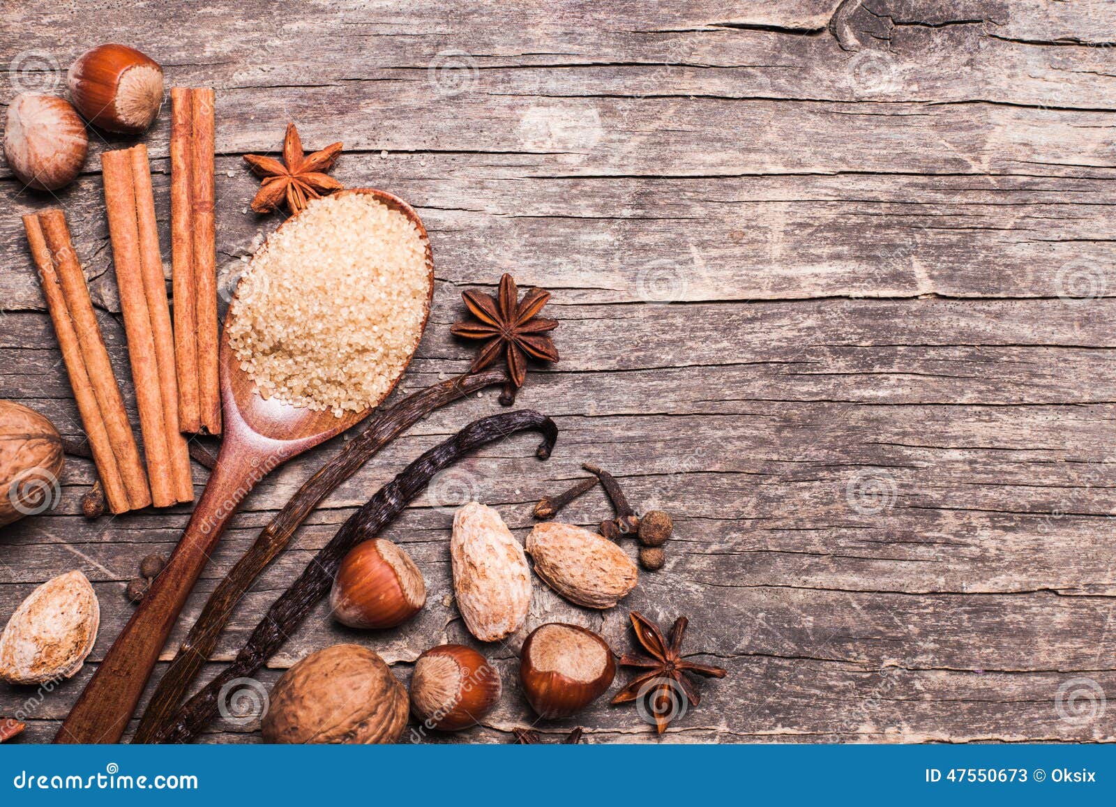 Christmas spices stock image. Image of copy, holiday - 47550673