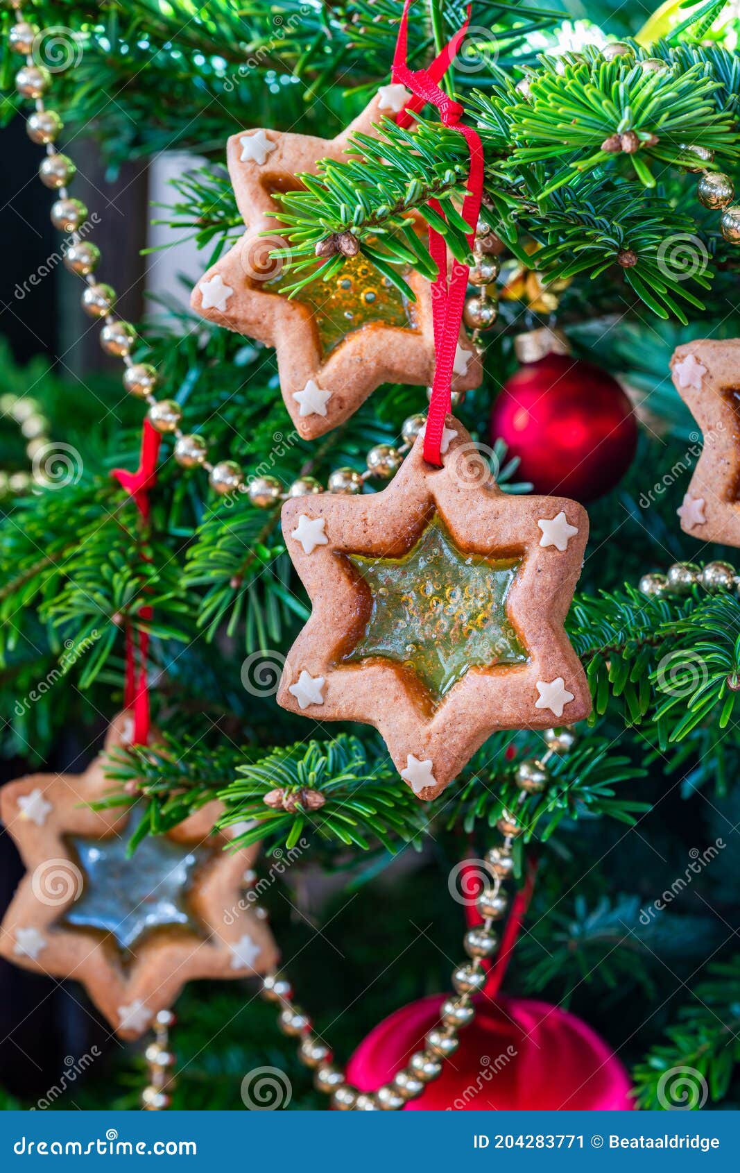 Stained Glass Window Biscuits Stock Image - Image of gingerbread ...