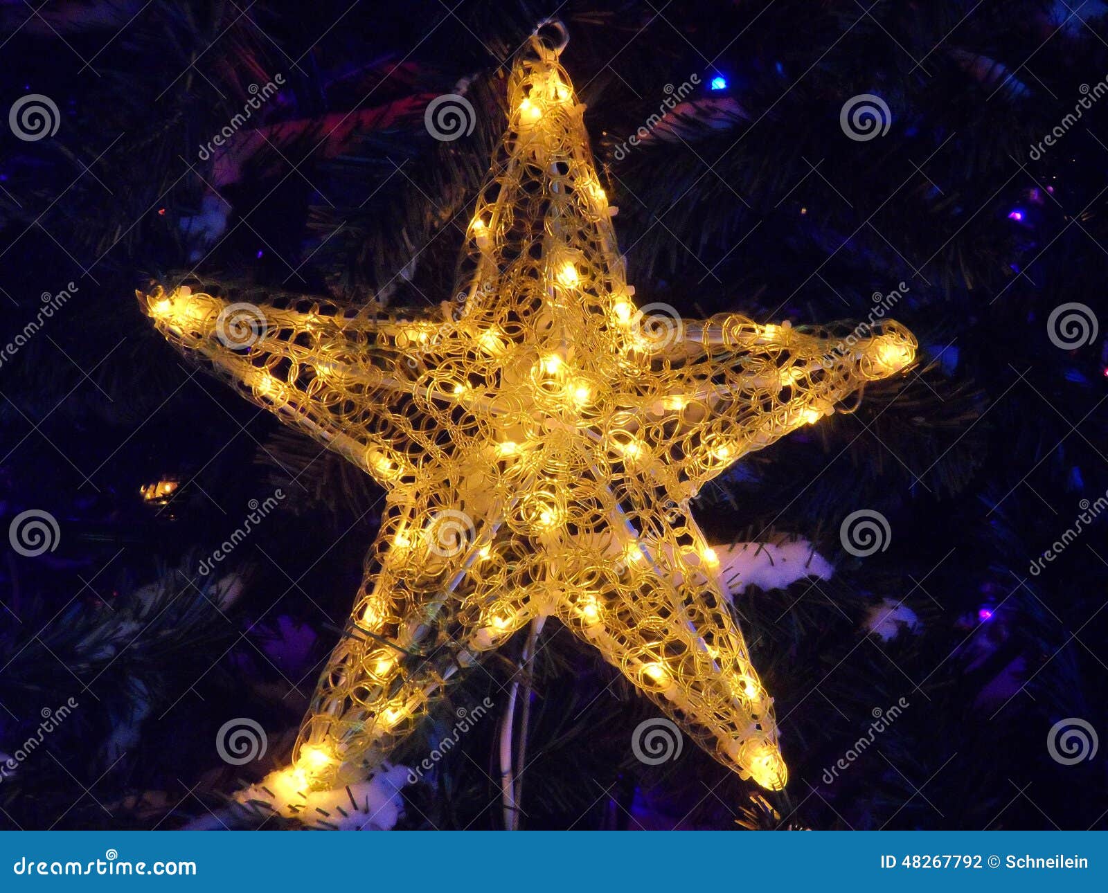 Christmas star stock photo. Image of form, yellow, colored - 48267792