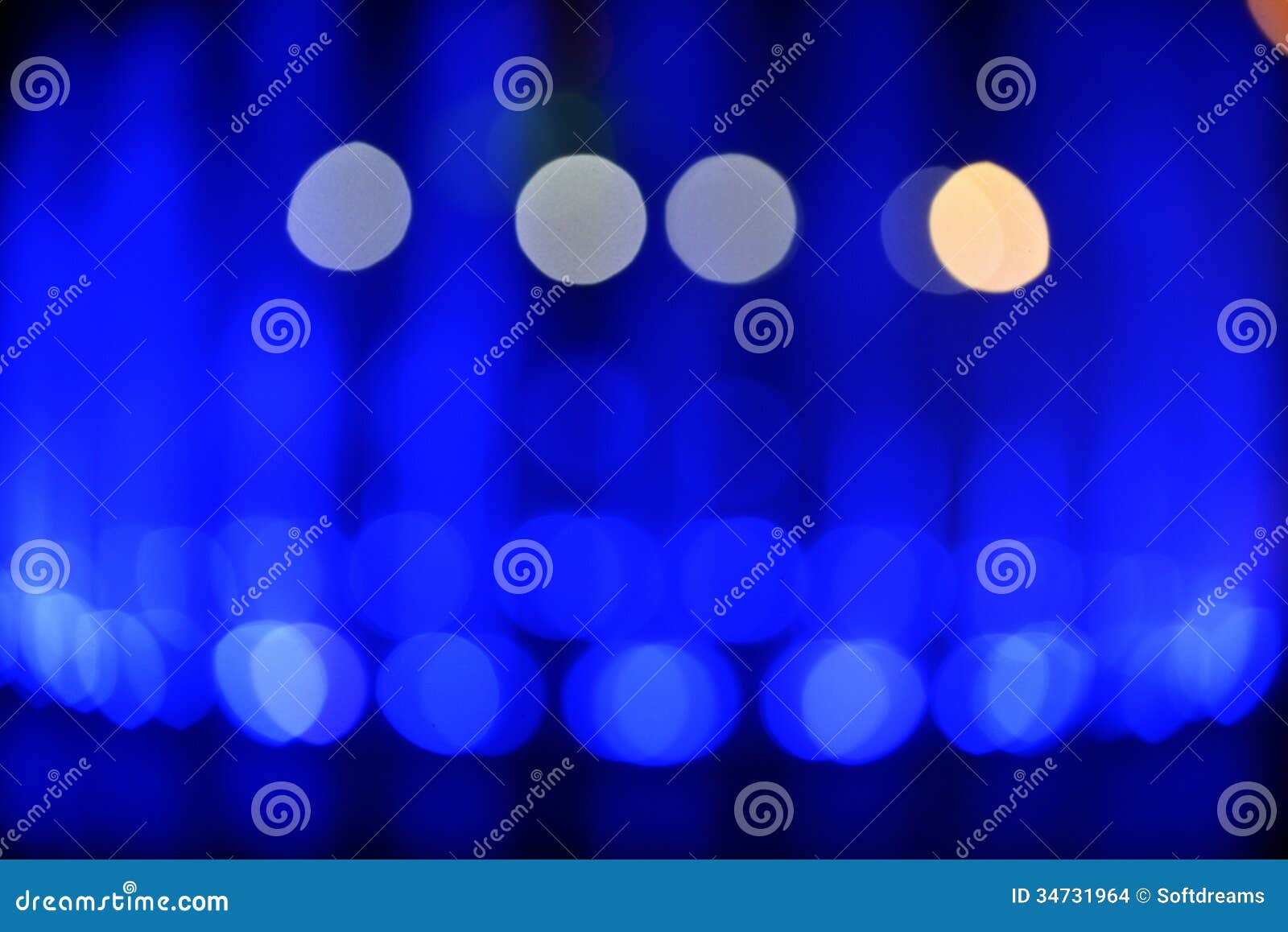 Christmas Star with Blue Lights Stock Photo - Image of decoration, star ...