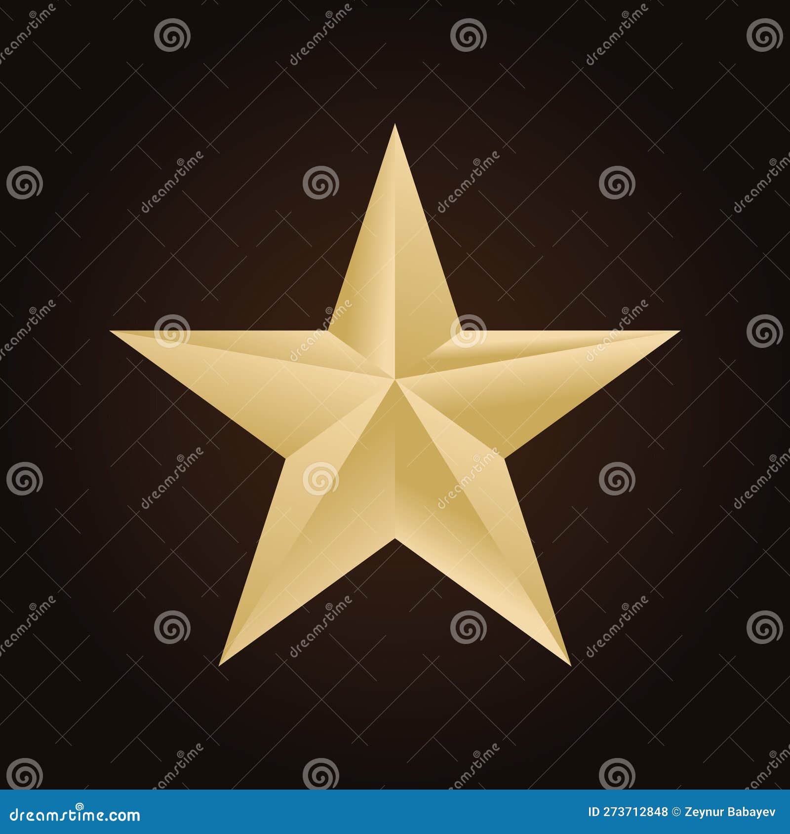 Christmas Star with Emboss Lines. Stock Vector - Illustration of luxury ...