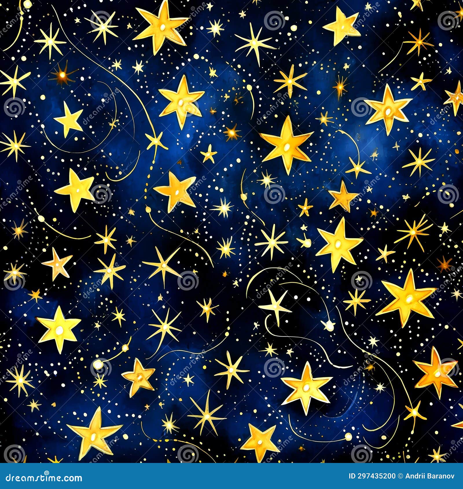 Christmas Star Patterns. AI Generated Stock Illustration - Illustration ...