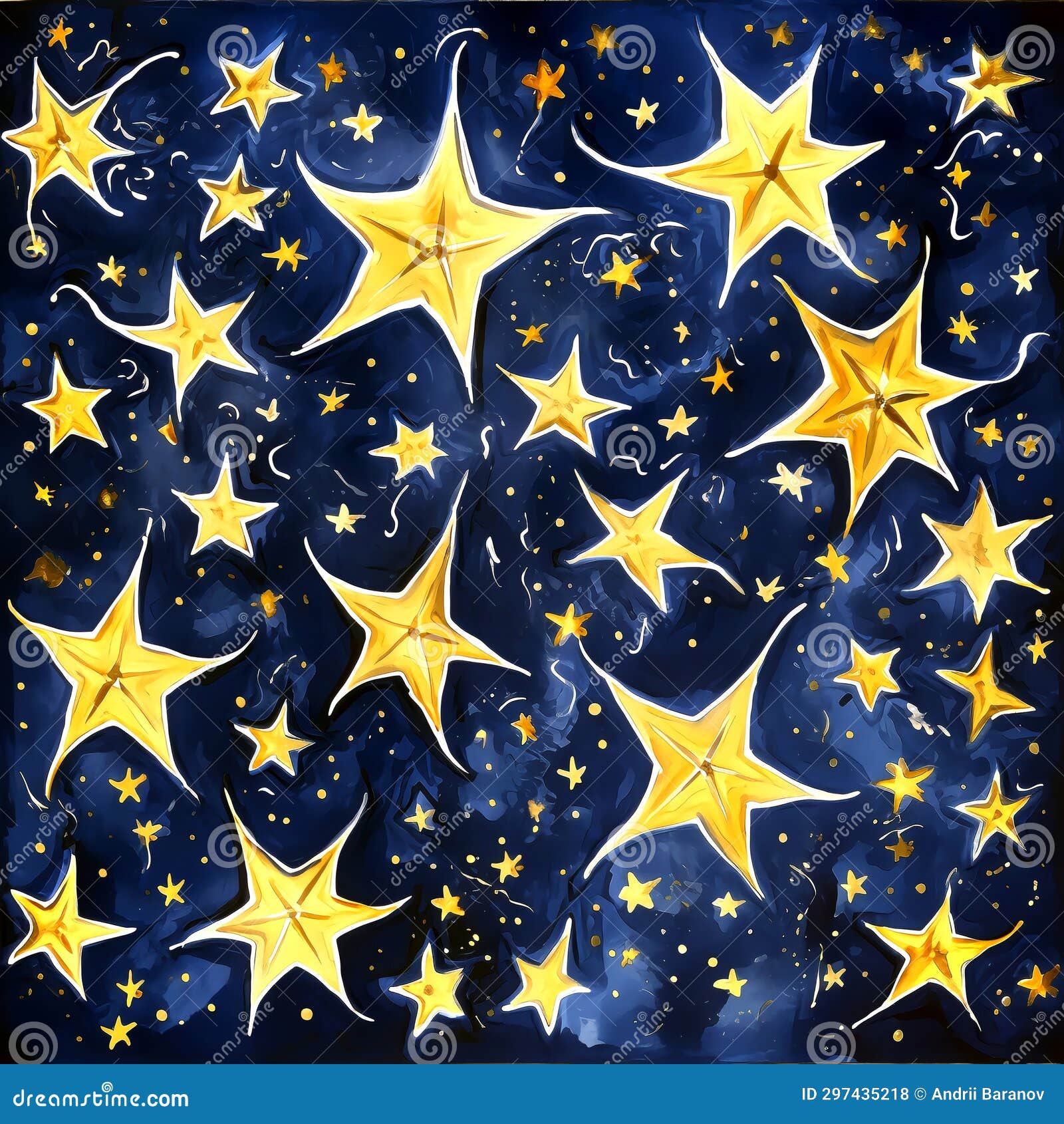 Christmas Star Patterns. AI Generated Stock Illustration - Illustration ...