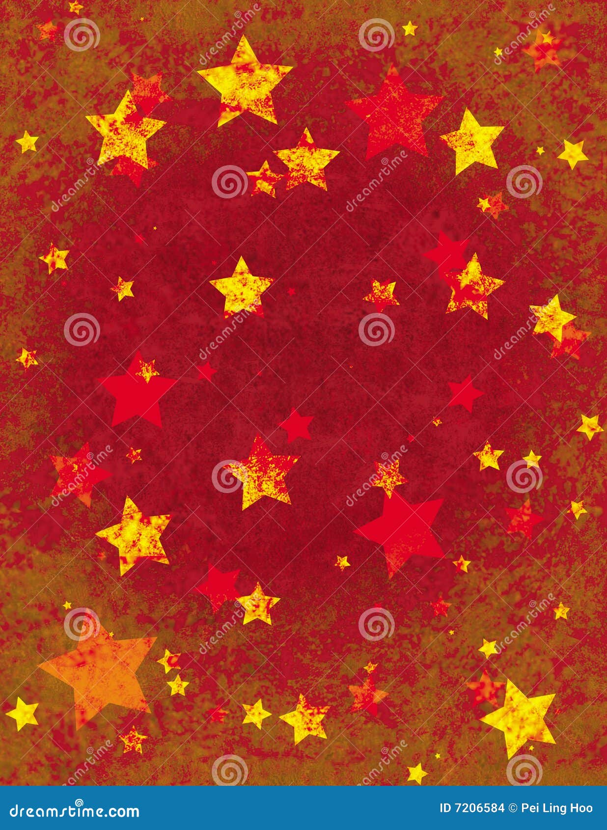 Christmas Star Wrapping Paper Stock Illustration - Illustration of ...