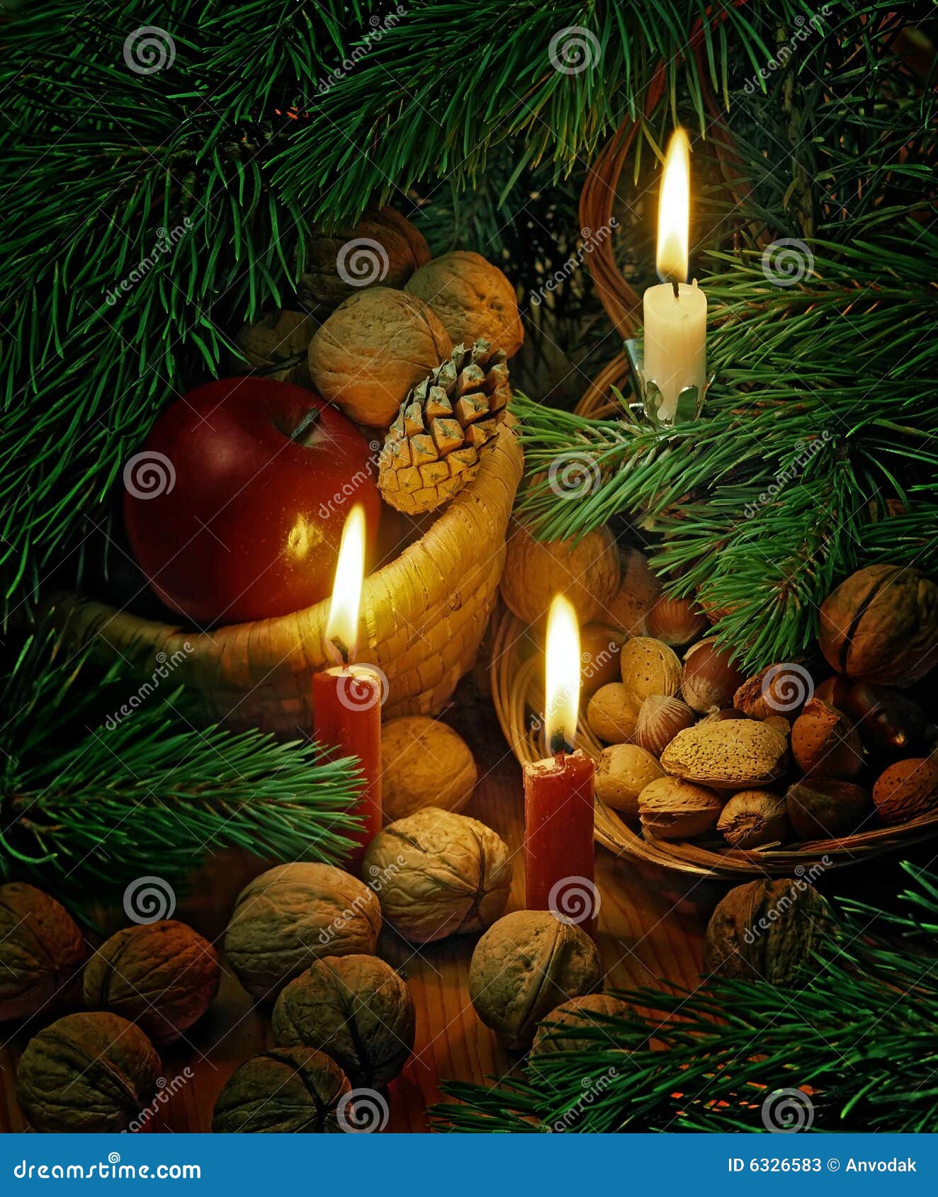 Christmas still life stock image. Image of stilllife, scene - 6326583