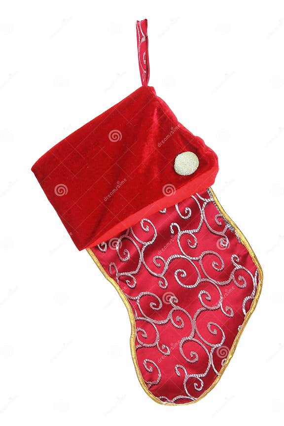 Christmas Stocking stock photo. Image of xmas, cutout - 29876552