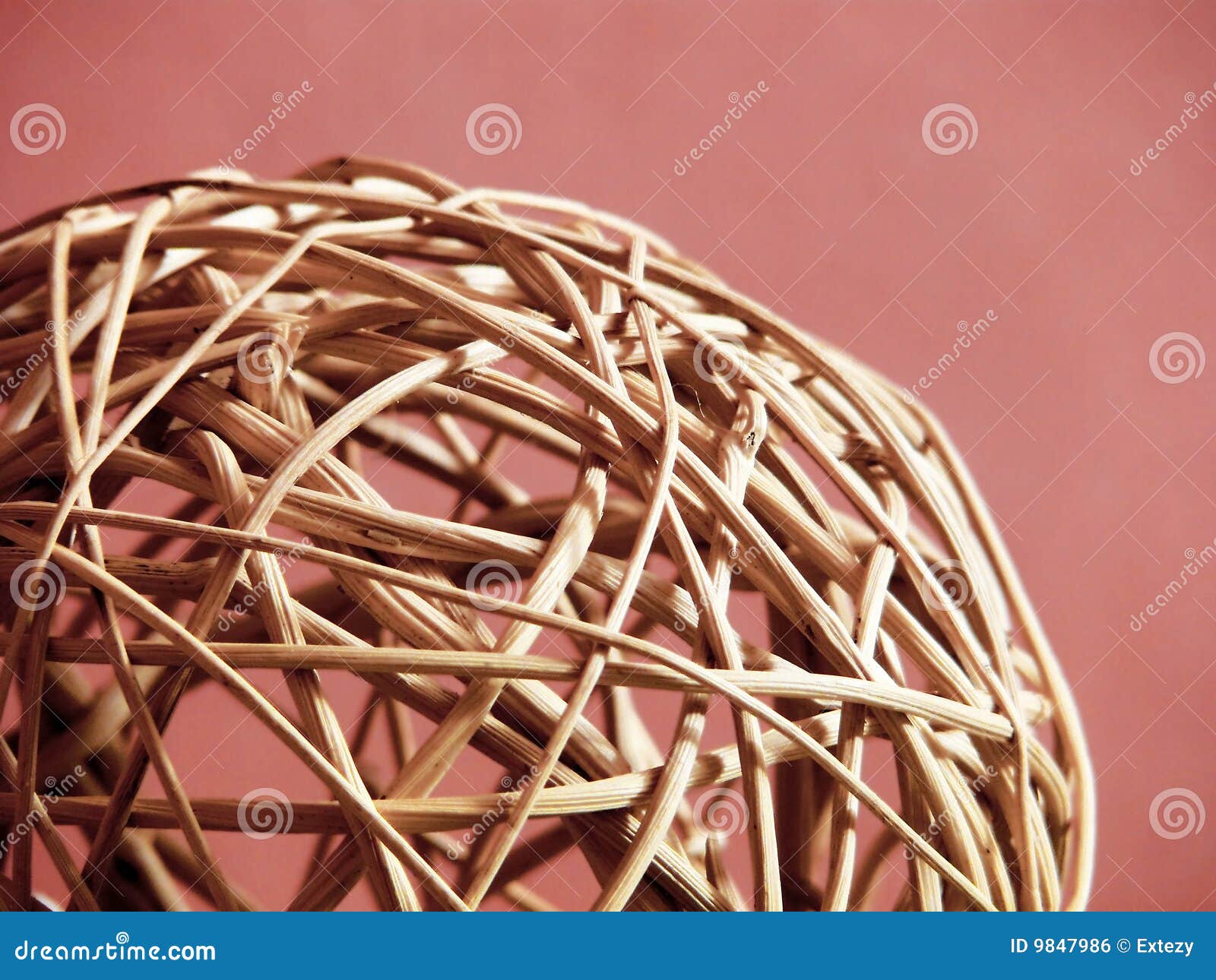 Christmas straw ball stock photo. Image of natural, christmas - 9847986