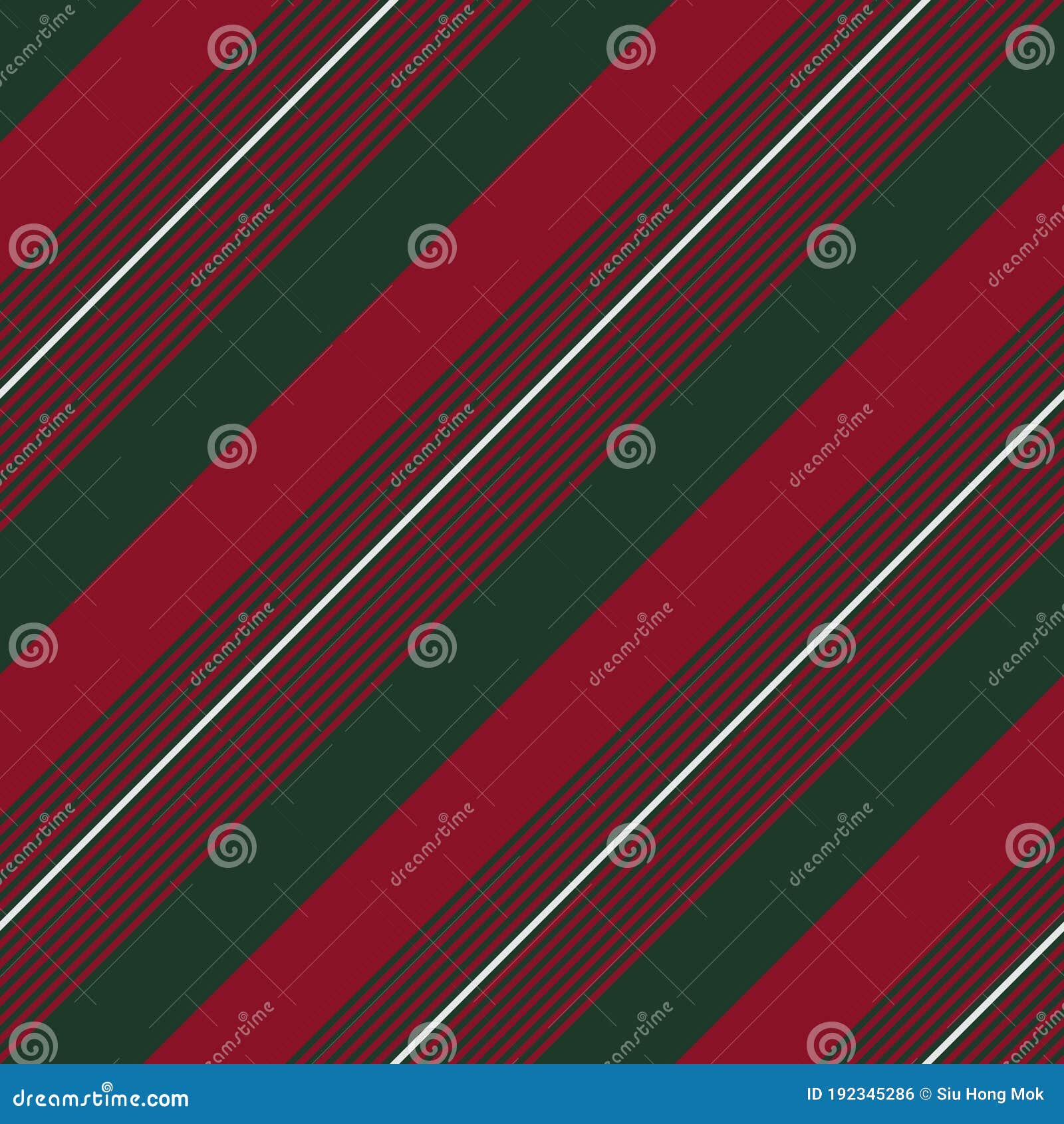 Christmas Stripe Seamless Pattern Background in Diagonal Style Stock ...