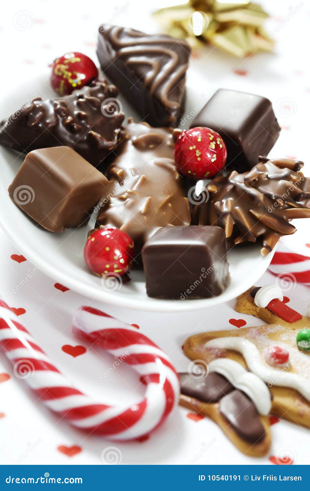 Christmas sweets selection stock image. Image of still - 10540191