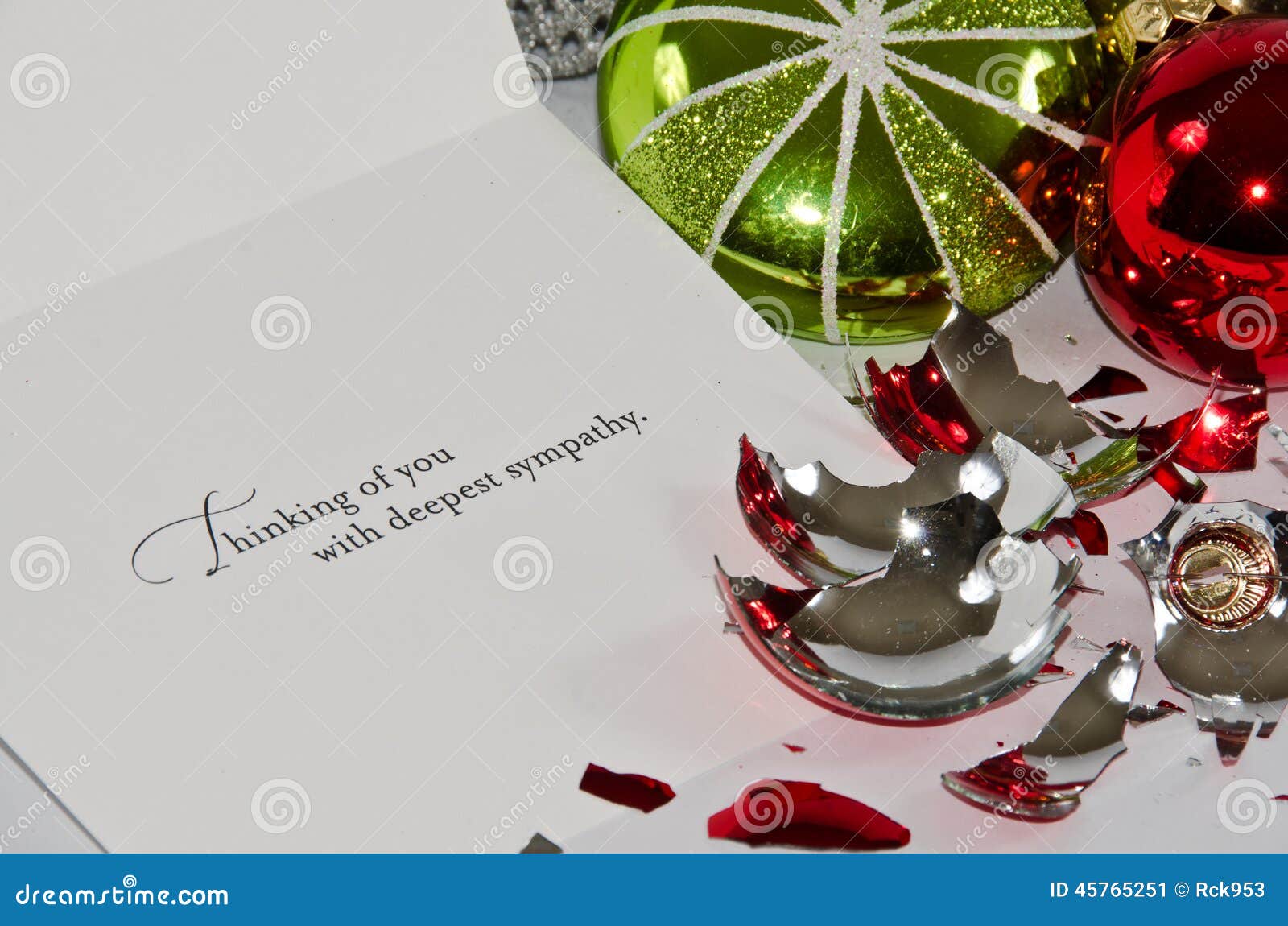 Christmas Sympathy stock image. Image of loss, sympathy - 45765251