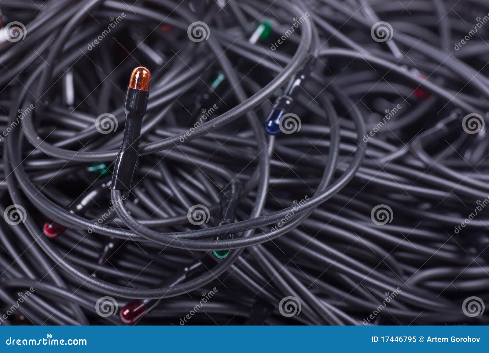 Christmas tangle stock image. Image of heap, group, level - 17446795