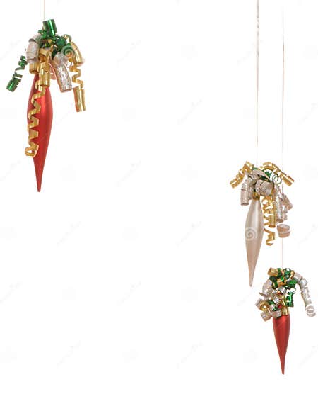 Christmas Teardrop Border stock photo. Image of shiny - 6017318