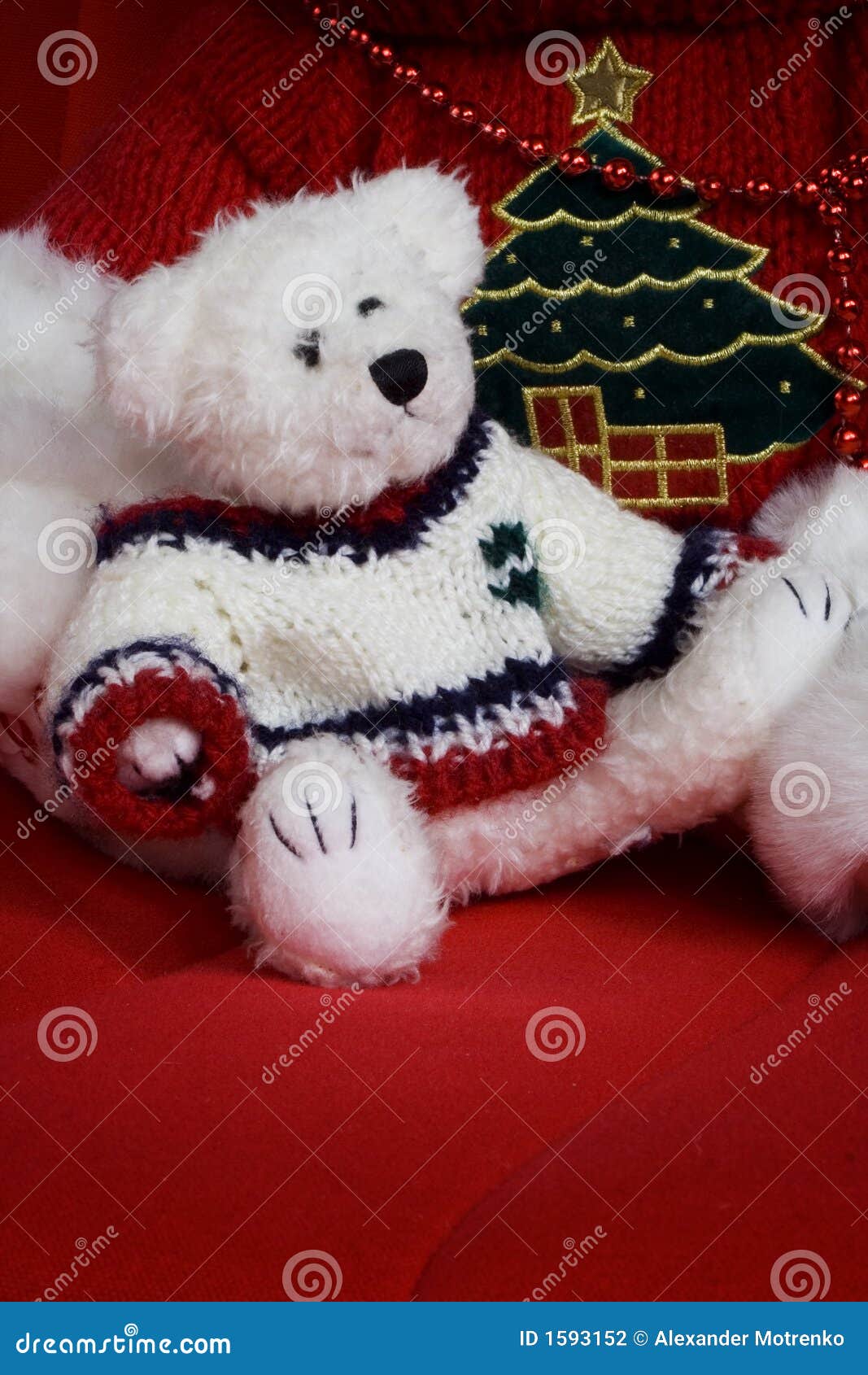 Christmas Teddy Picture. Image: 1593152