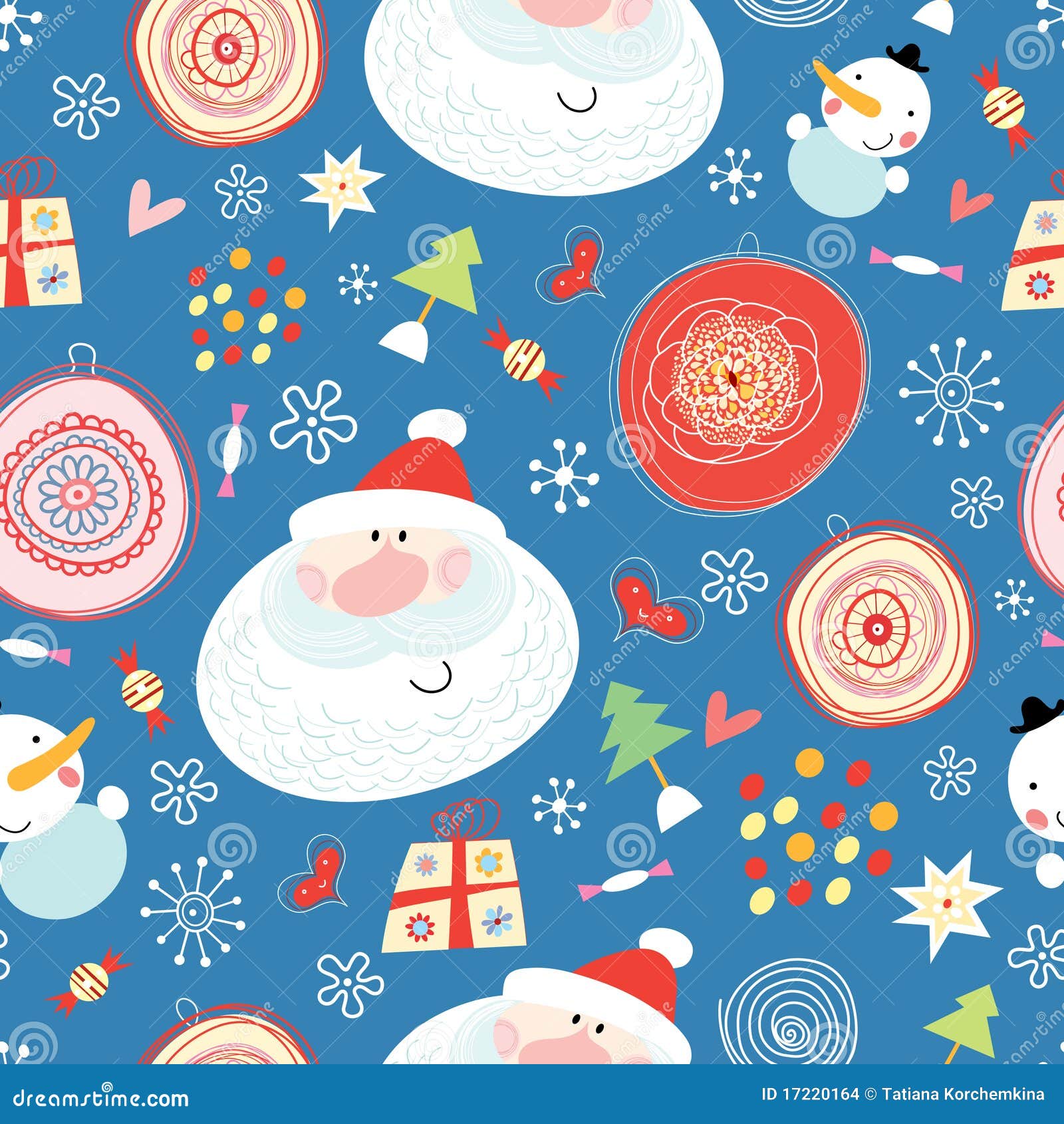 Christmas texture stock vector. Illustration of santa - 17220164