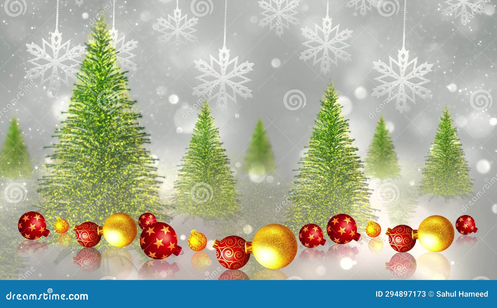 Christmas Theme Background Animation with Seamless Loop Stock Video ...