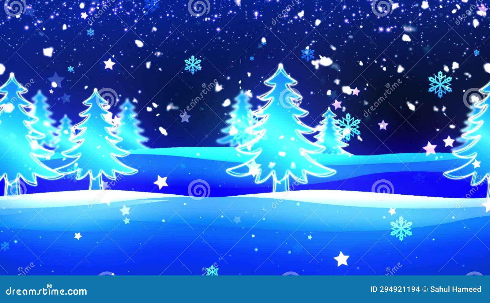 Christmas Theme Background Animation with Seamless Loop Stock Footage ...
