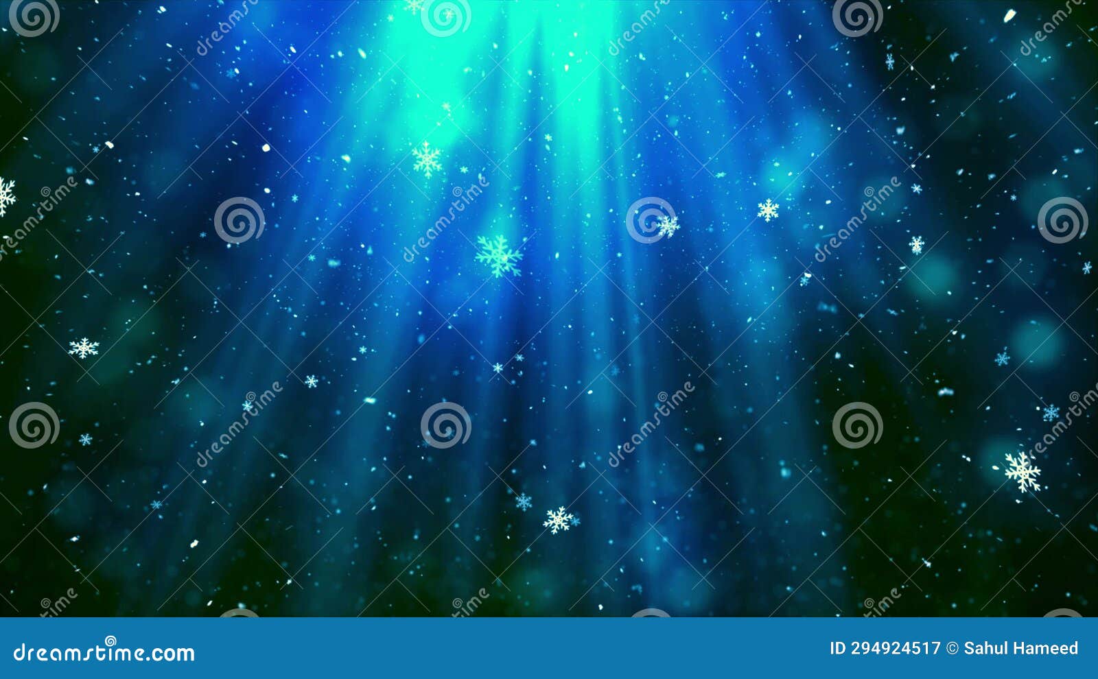 Christmas Theme Background Animation with Seamless Loop Stock Video ...