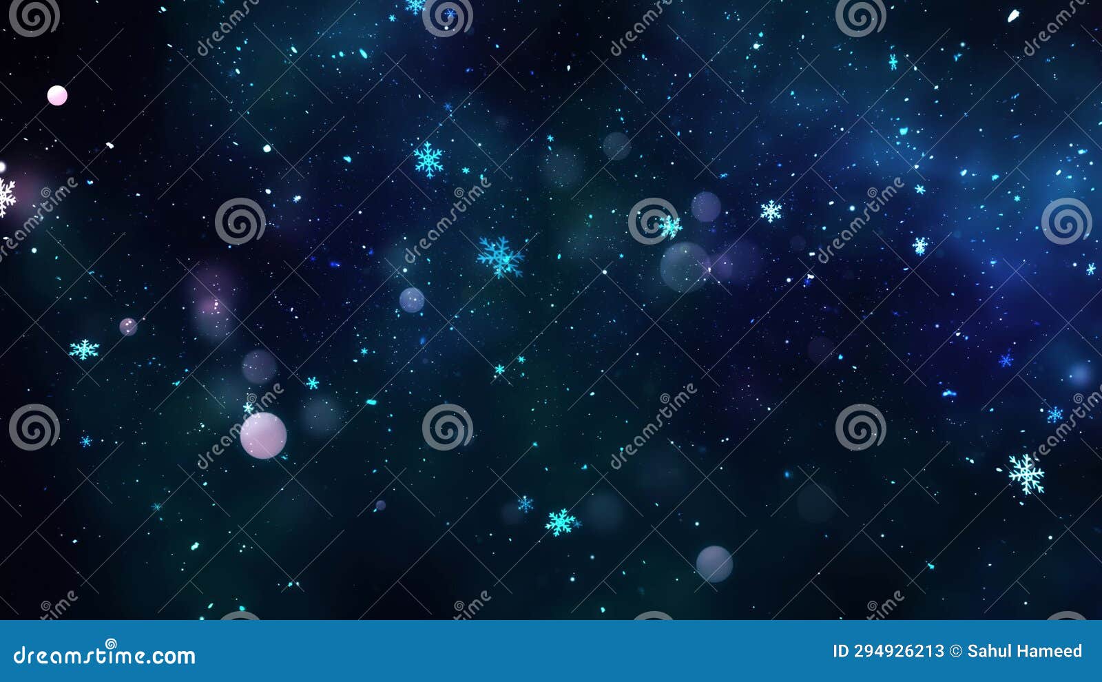 Christmas Theme Background Animation with Seamless Loop Stock Video ...