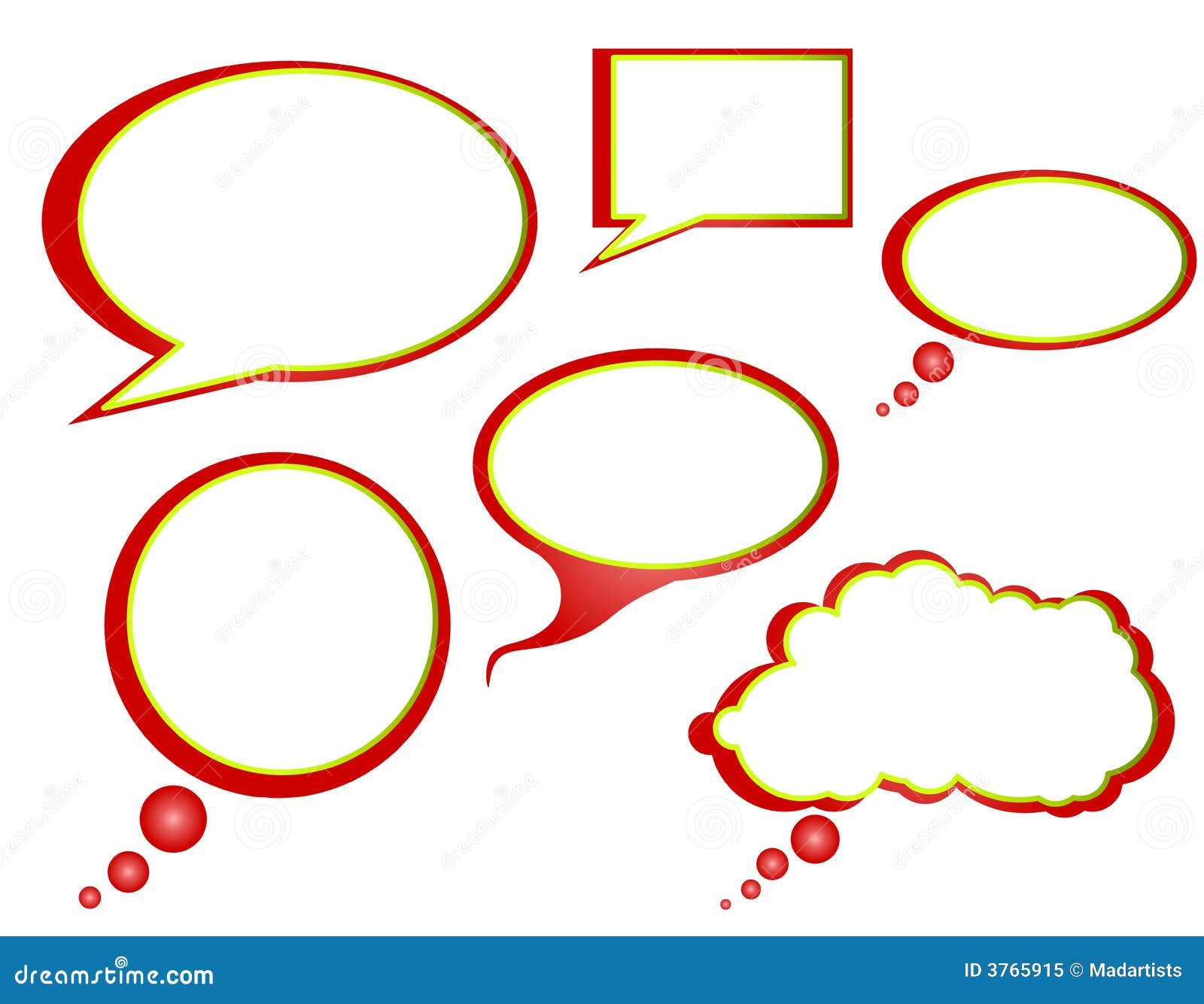 Christmas Theme Talk Bubbles Stock Illustration - Illustration of ...