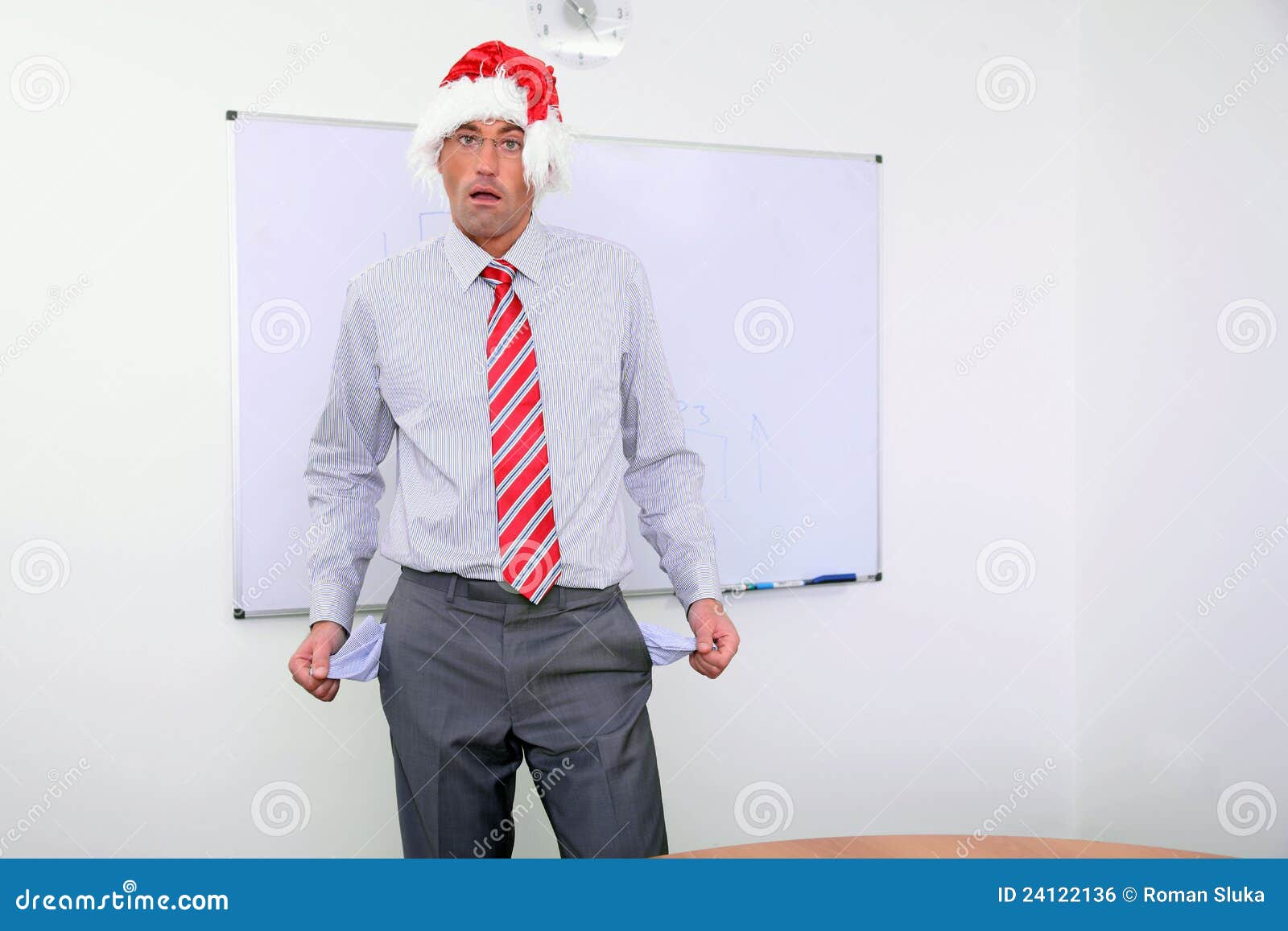 Christmas Time - Empty Pockets Stock Photo - Image of money, expressive ...