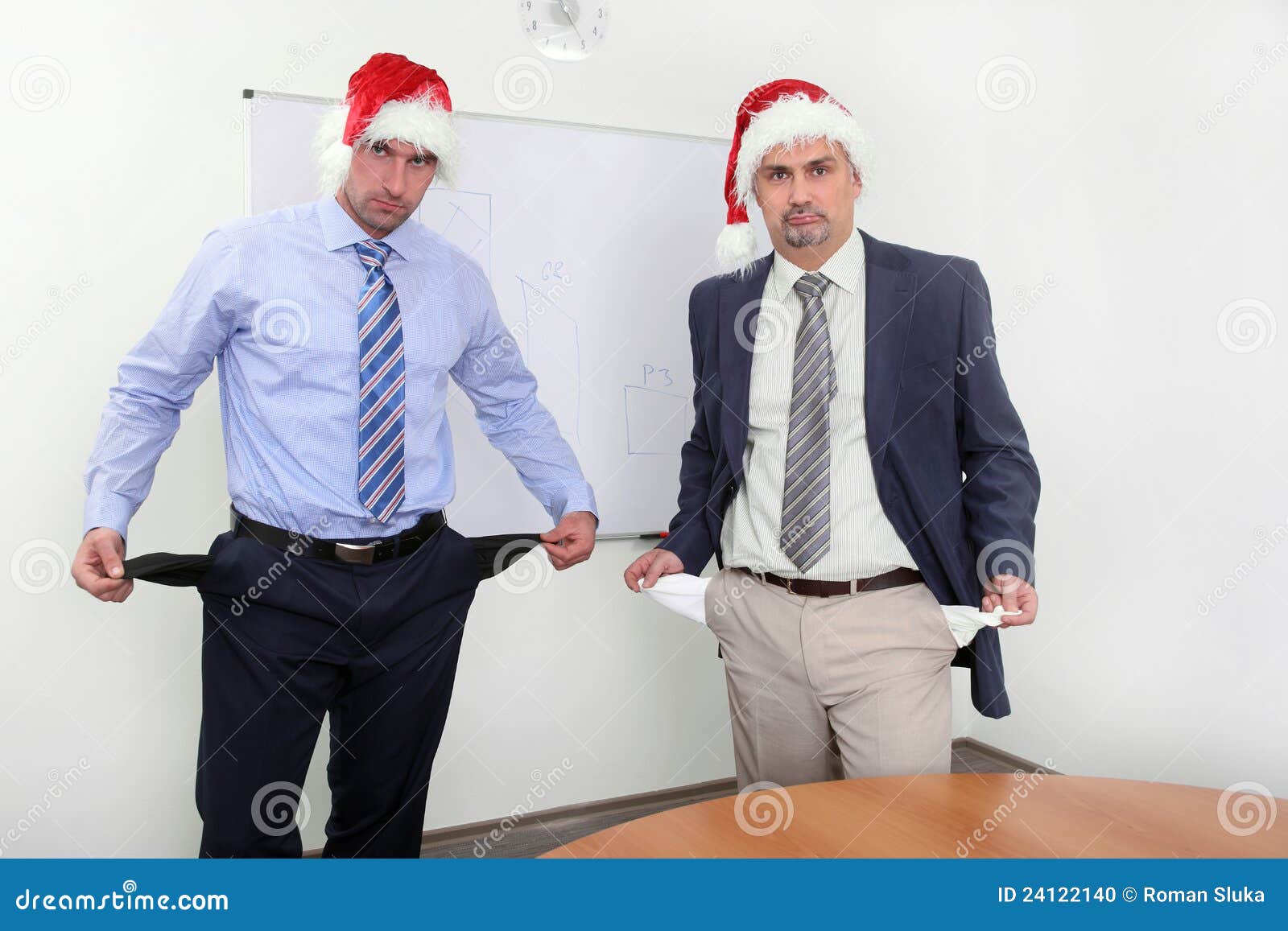 Christmas Time - Empty Pockets Stock Photo - Image of holiday, business ...