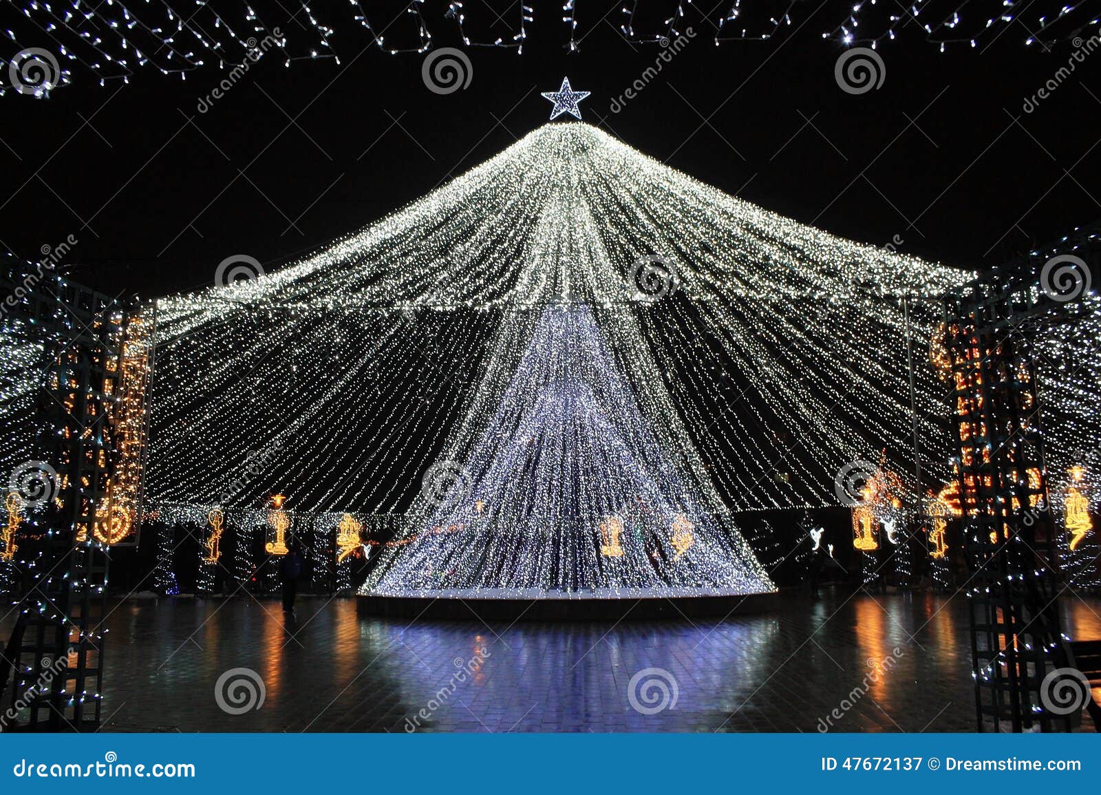 Christmas time stock image. Image of tree, romania, star - 47672137