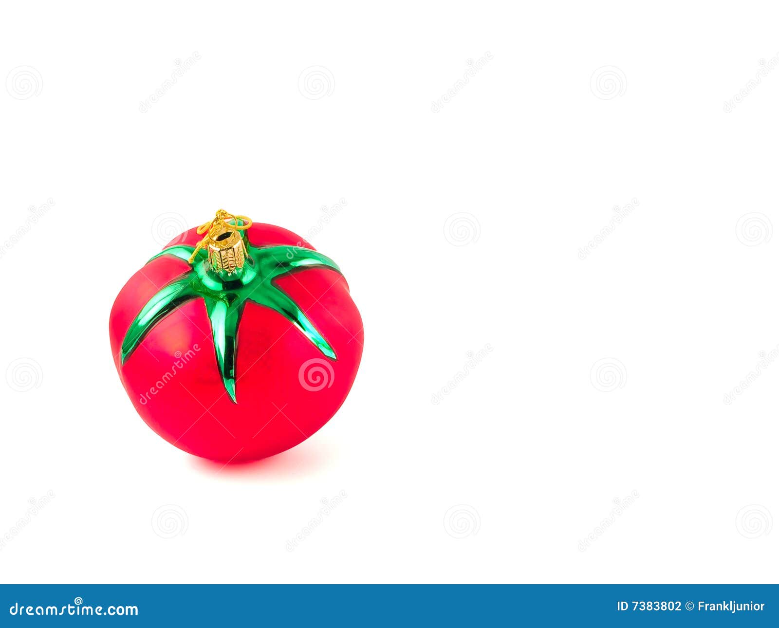 Christmas Tomato Ornament 2 Stock Photo - Image of celebrations, ball ...
