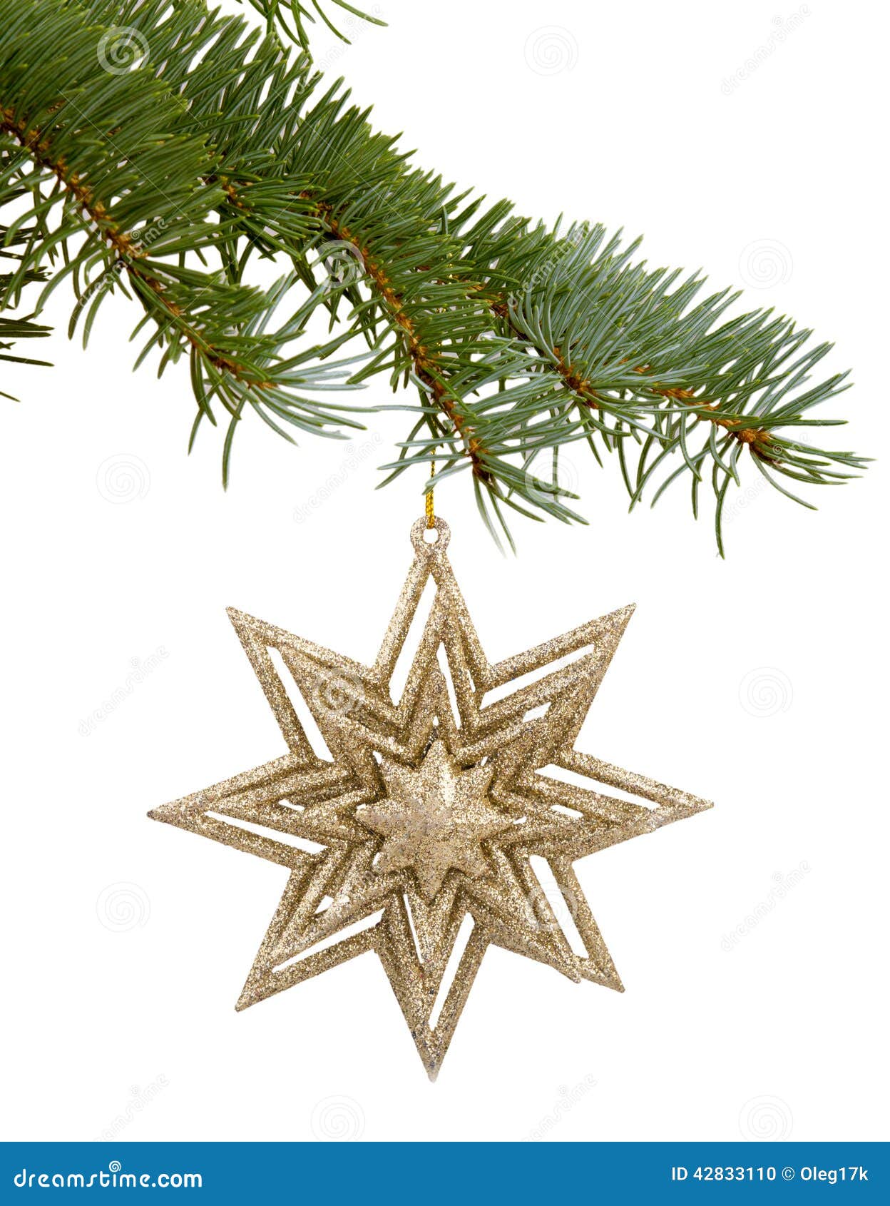Christmas Toy in the Shape of a Star Stock Photo - Image of decoration ...