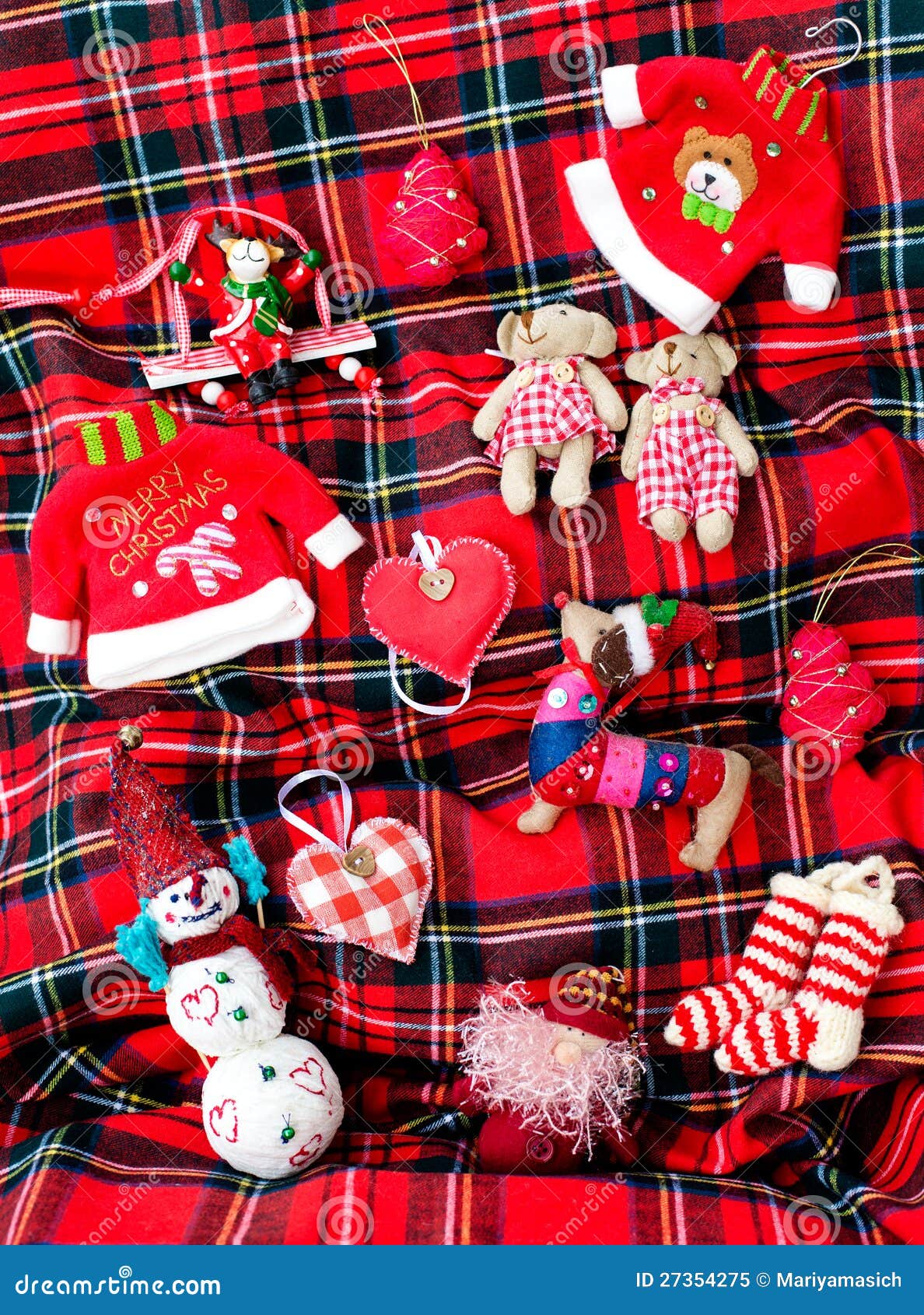 Christmas toys collection stock image. Image of happy - 27354275
