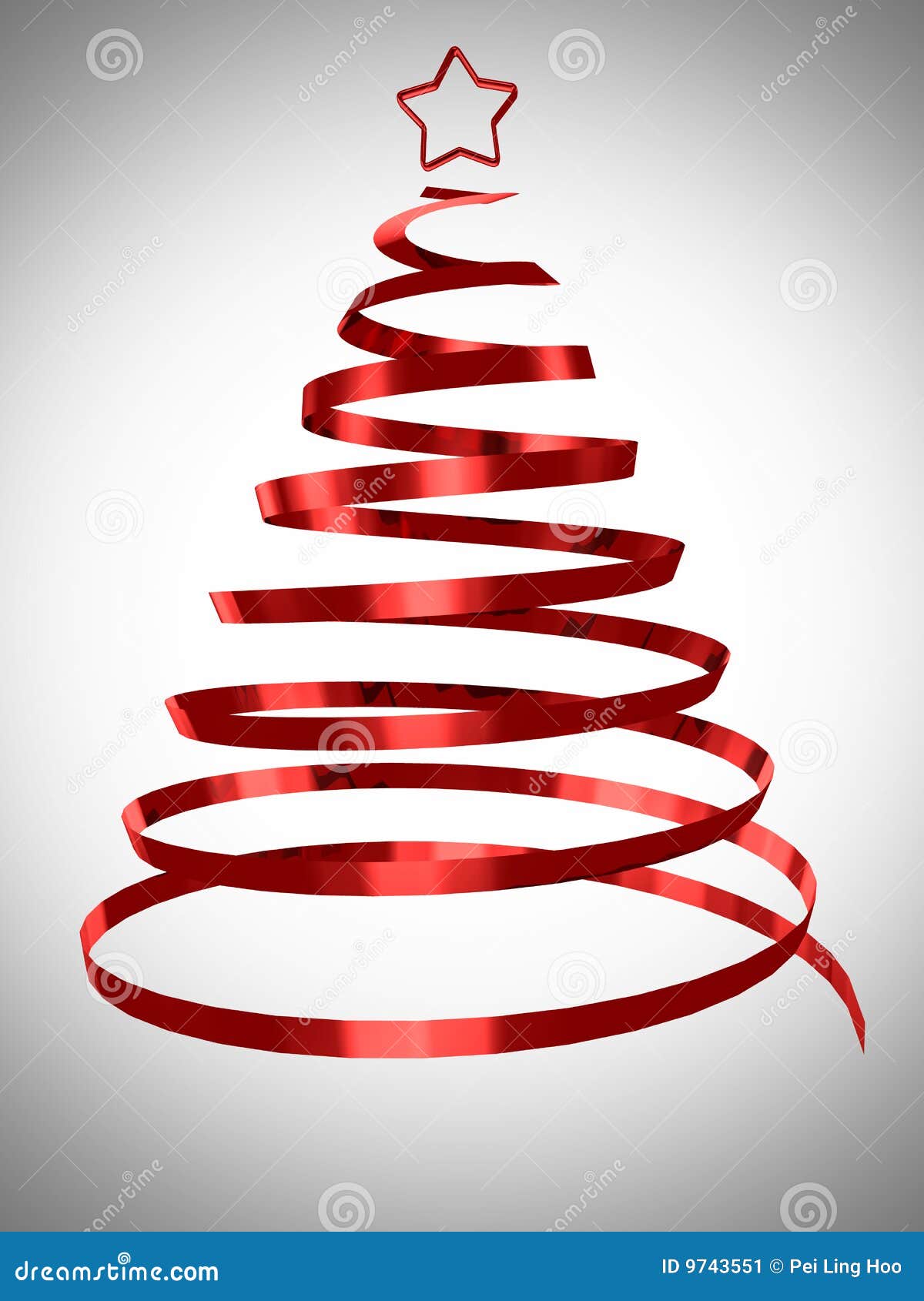 Christmas Tree Abstract Design Stock Illustration - Illustration of ...