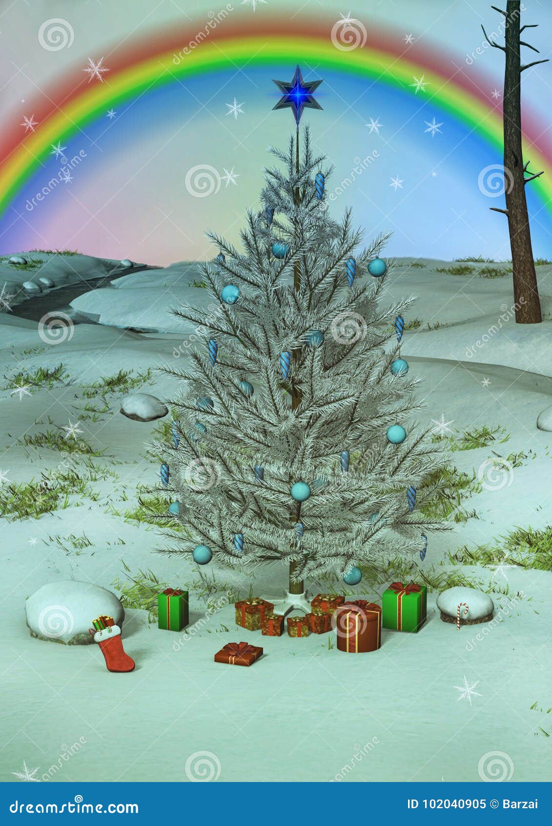 Christmas tree background stock illustration. Illustration of ...