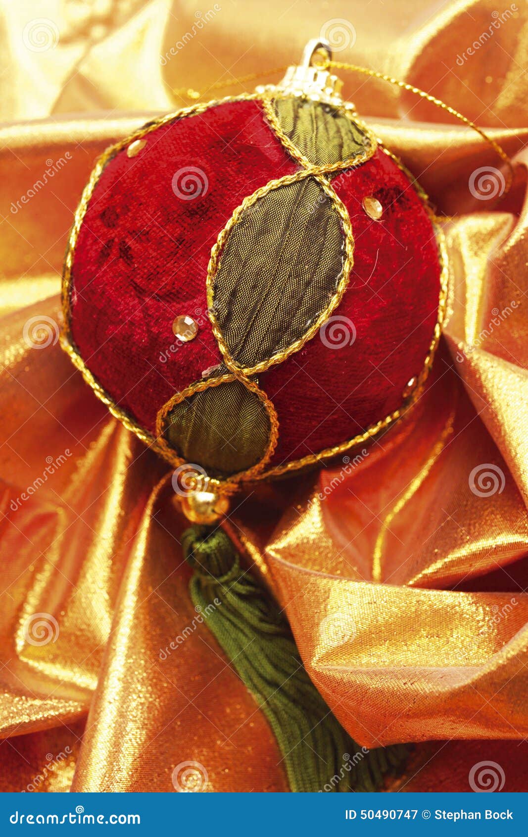 Christmas tree ball stock image. Image of festive, cord - 50490747