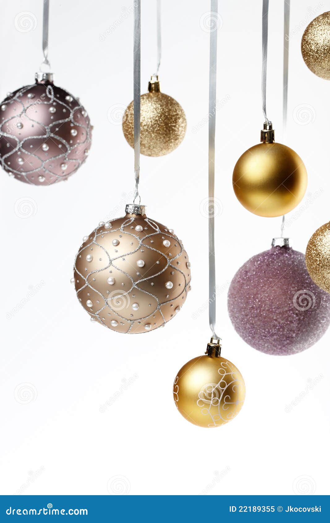 Christmas tree balls stock image. Image of ball, ornament - 22189355