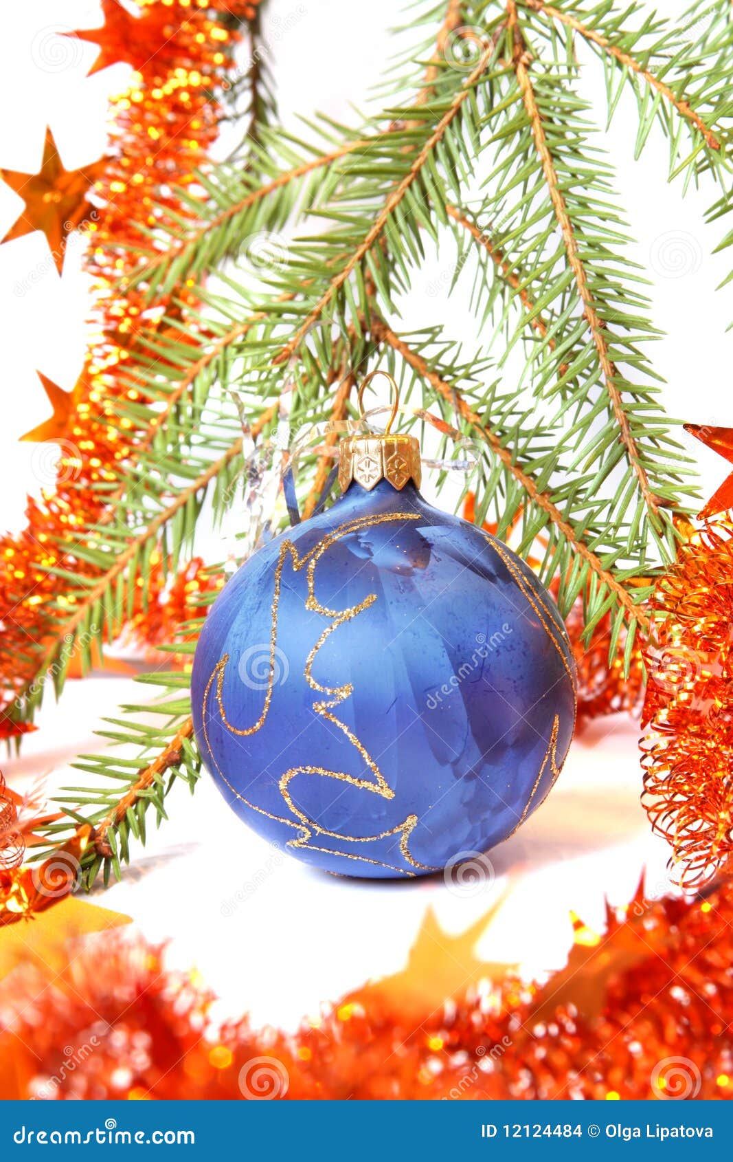Christmas tree bauble stock photo. Image of festive, merry - 12124484