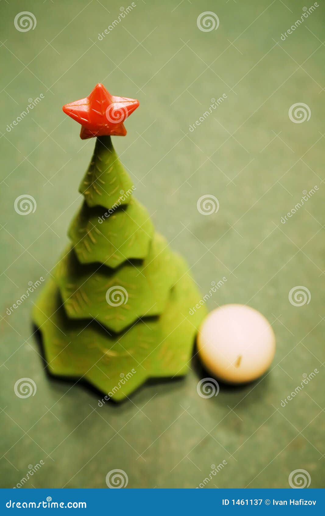 Christmas-tree on a Billiard Table Stock Image - Image of giving ...