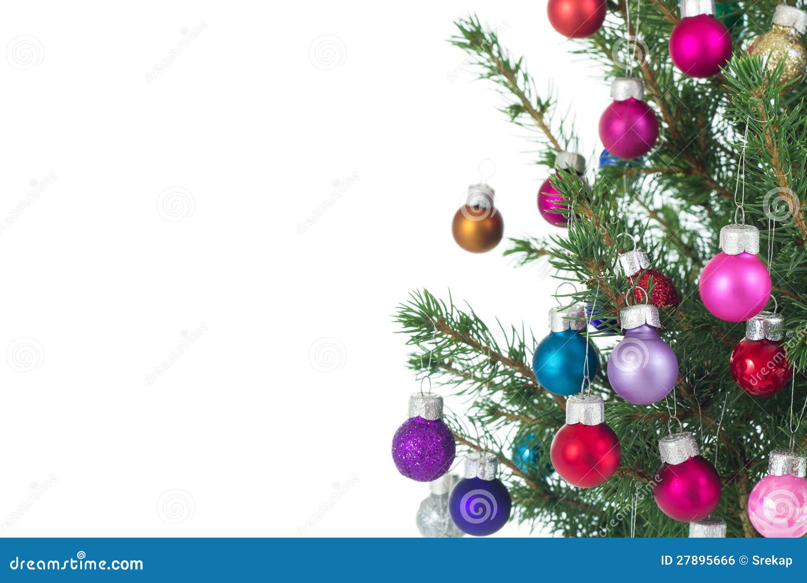 Christmas tree border stock photo. Image of background - 27895666