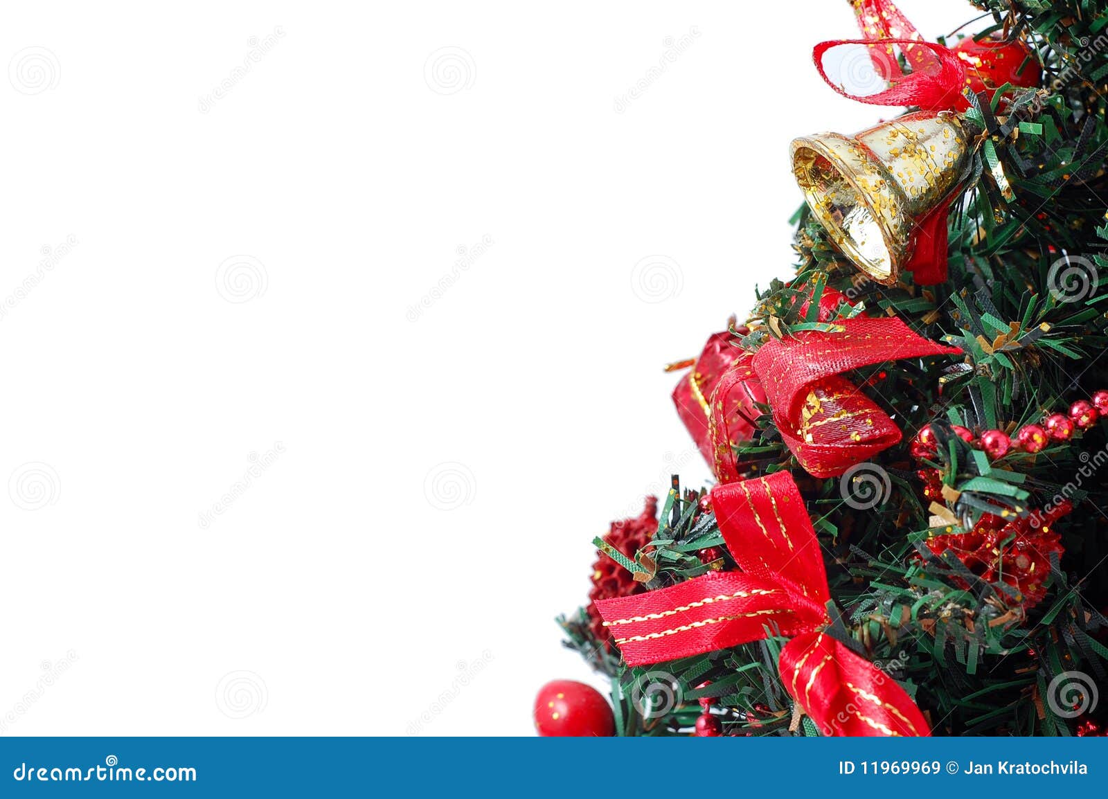 Christmas Tree Detail Background Stock Image - Image of present ...