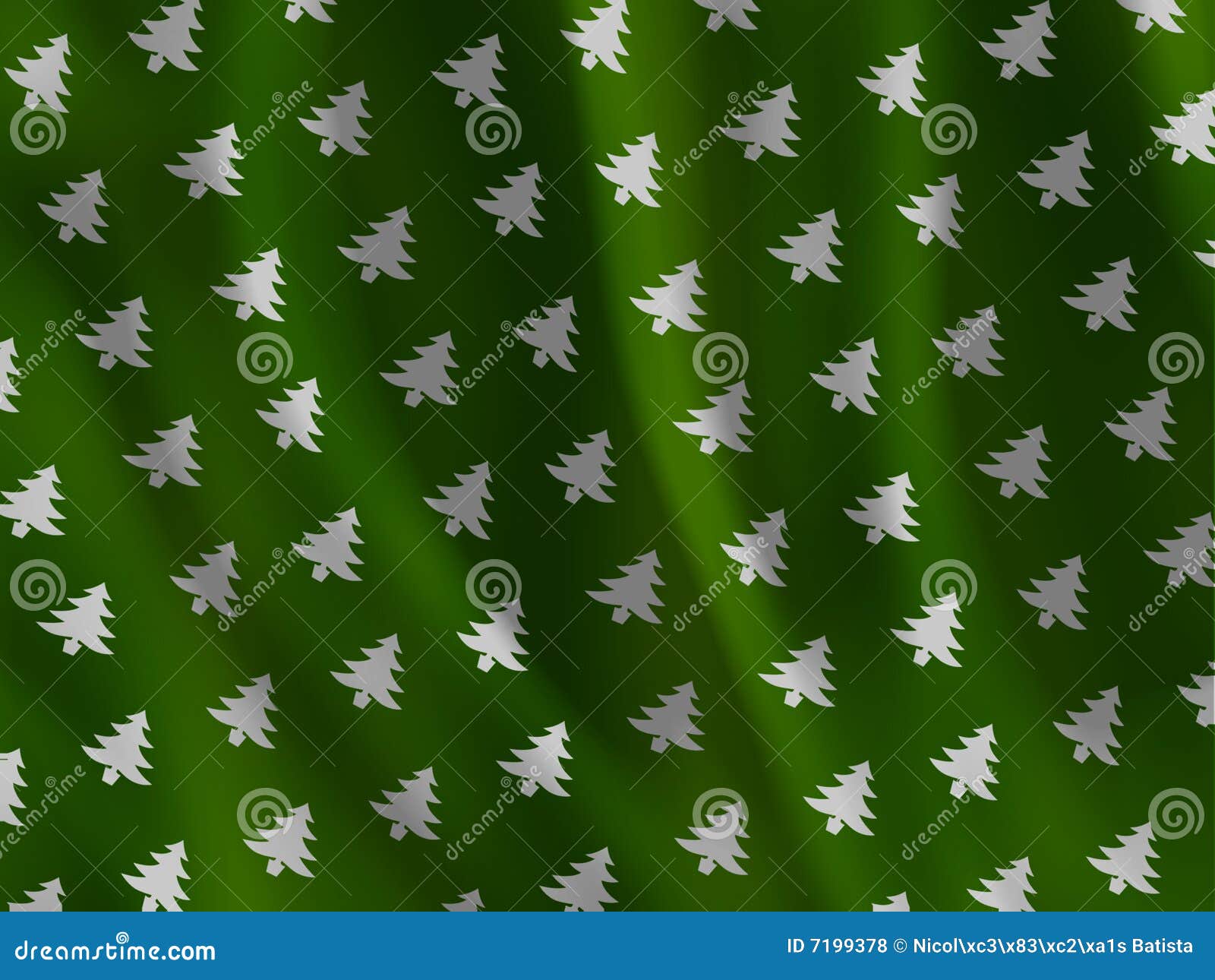 Christmas Tree Fabric Texture Stock Illustration - Illustration of ...