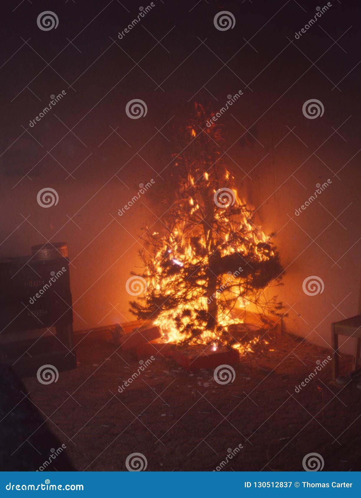 A Tree Fire Formation Royalty-Free Stock Photography | CartoonDealer ...