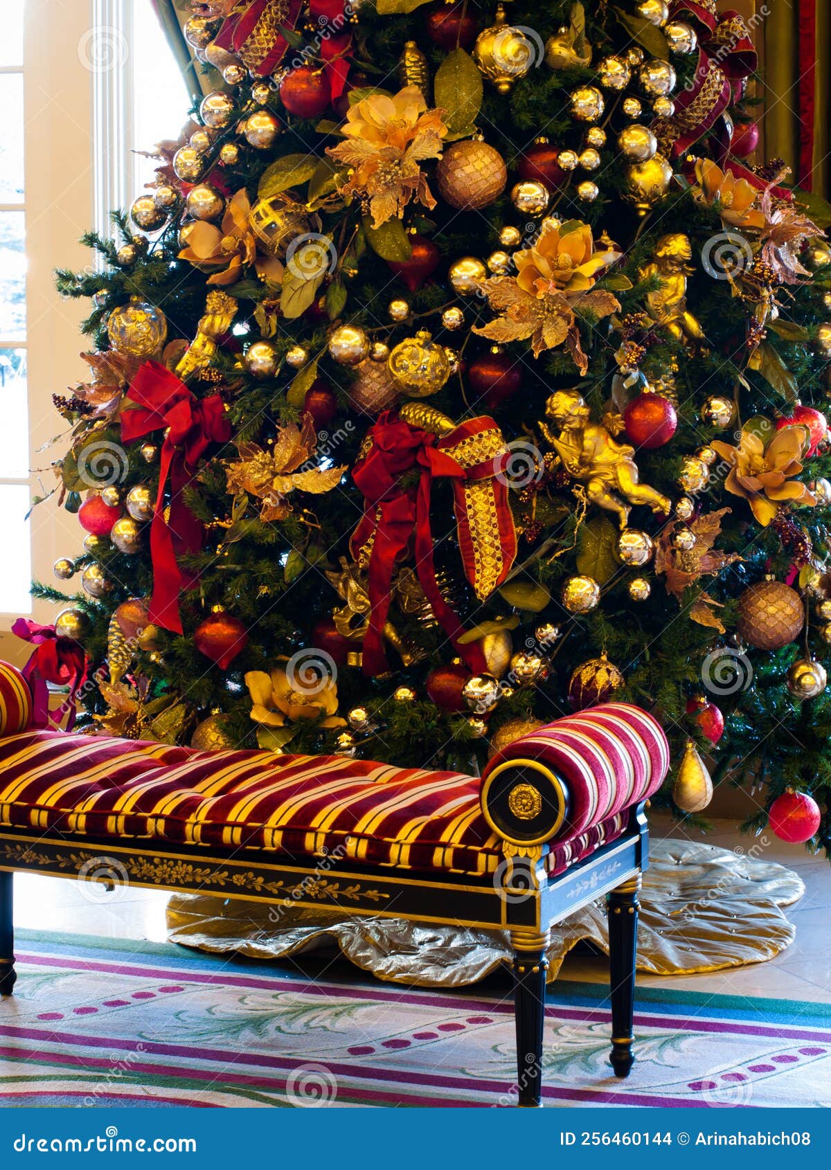 Christmas Tree stock photo. Image of upscale, luxury - 256460144 Christmas Tree stock photo. Image of upscale, luxury - 256460144