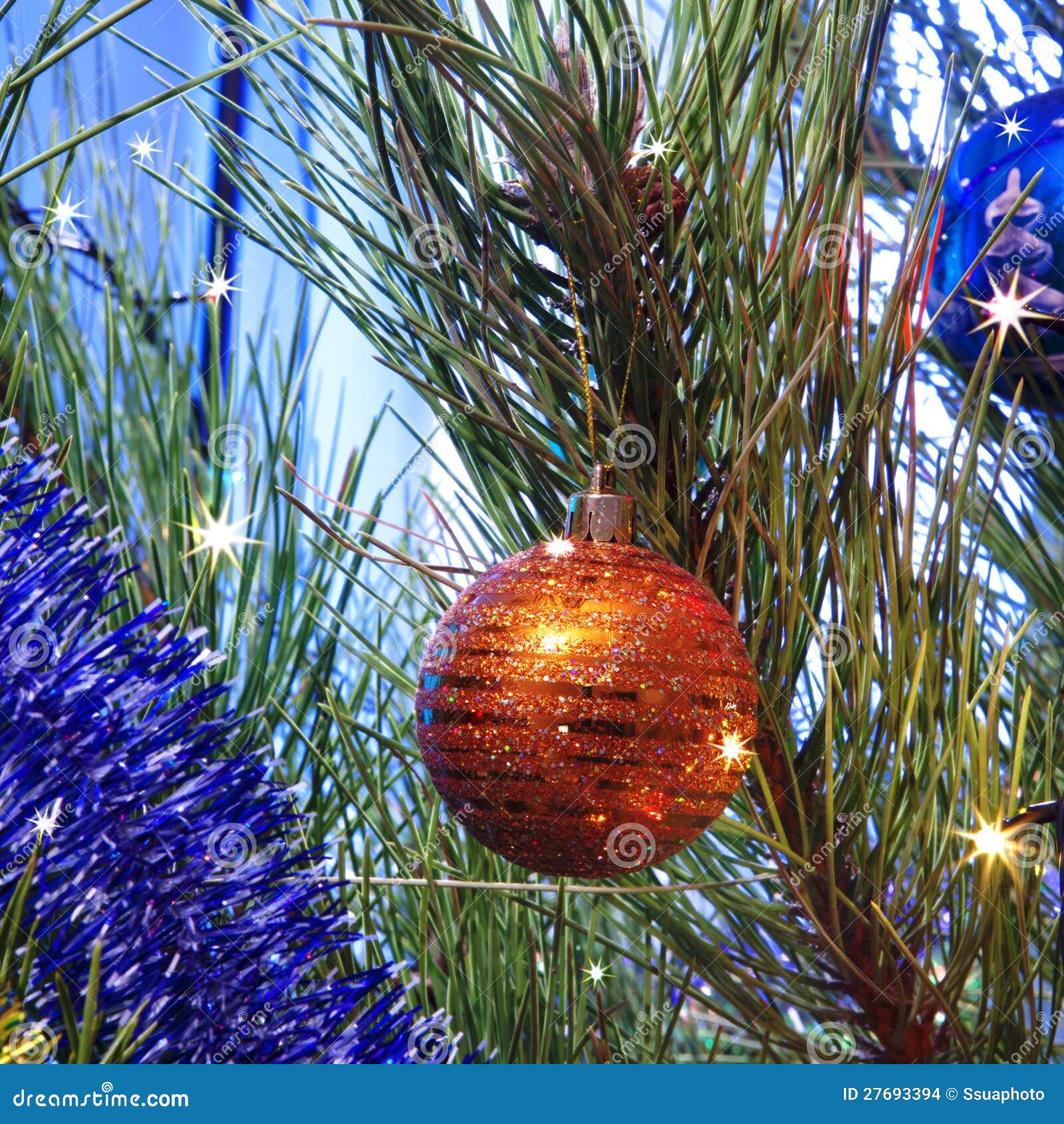 Christmas-tree l stock photo. Image of gift, decoration - 27693394