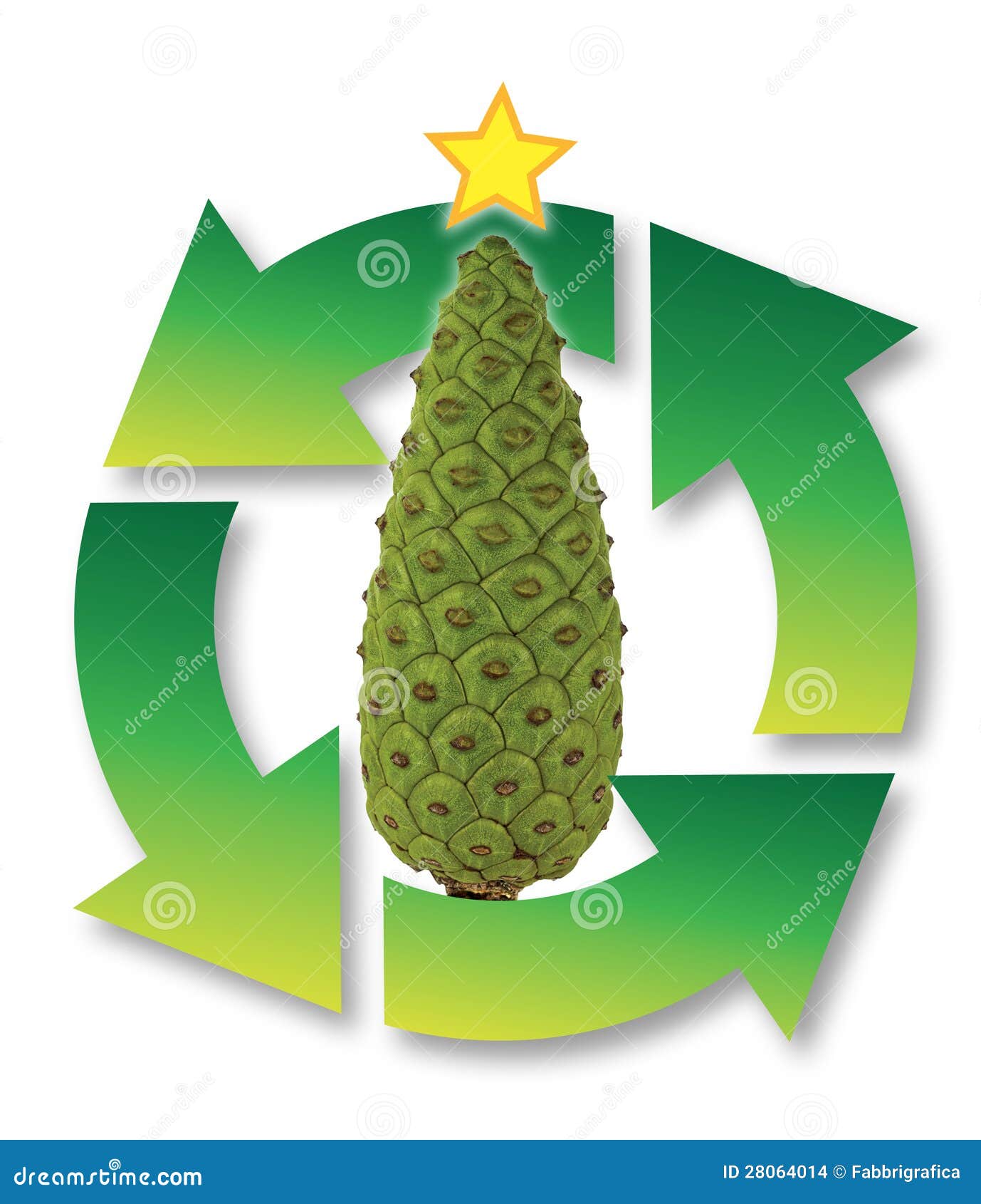 Christmas tree recycling stock photo. Image of recycle - 28064014