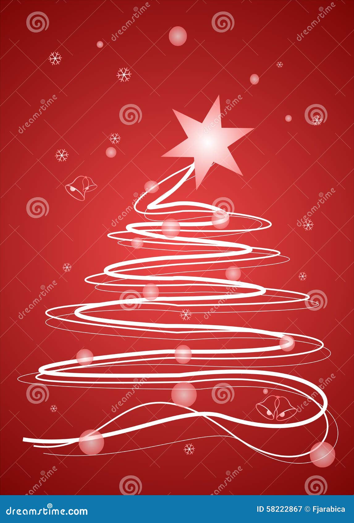 Christmas tree stock illustration. Illustration of advertbillboards ...