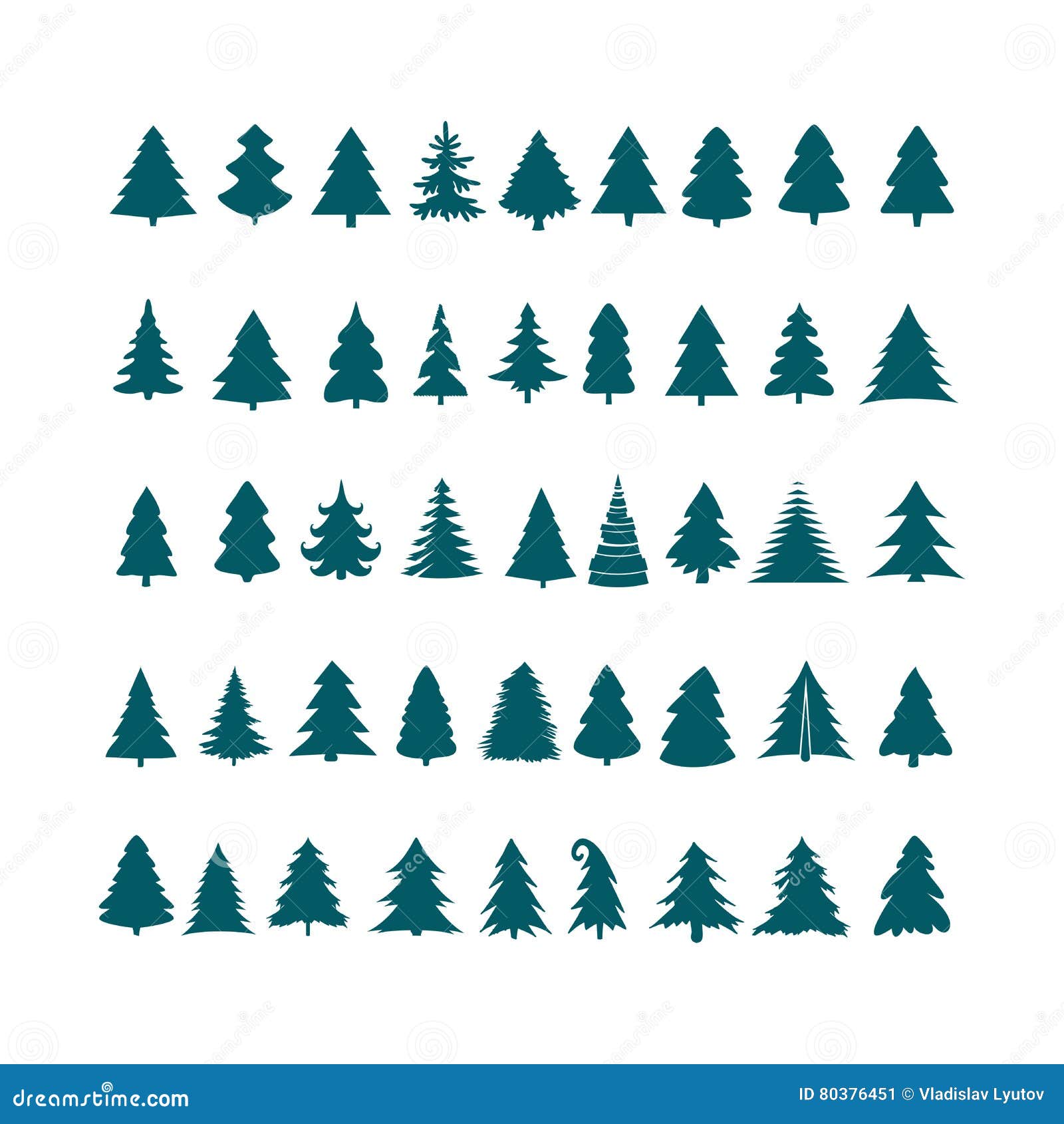 Christmas Silhouette Images, Stock Photos, Vectors, Tree Vector ...