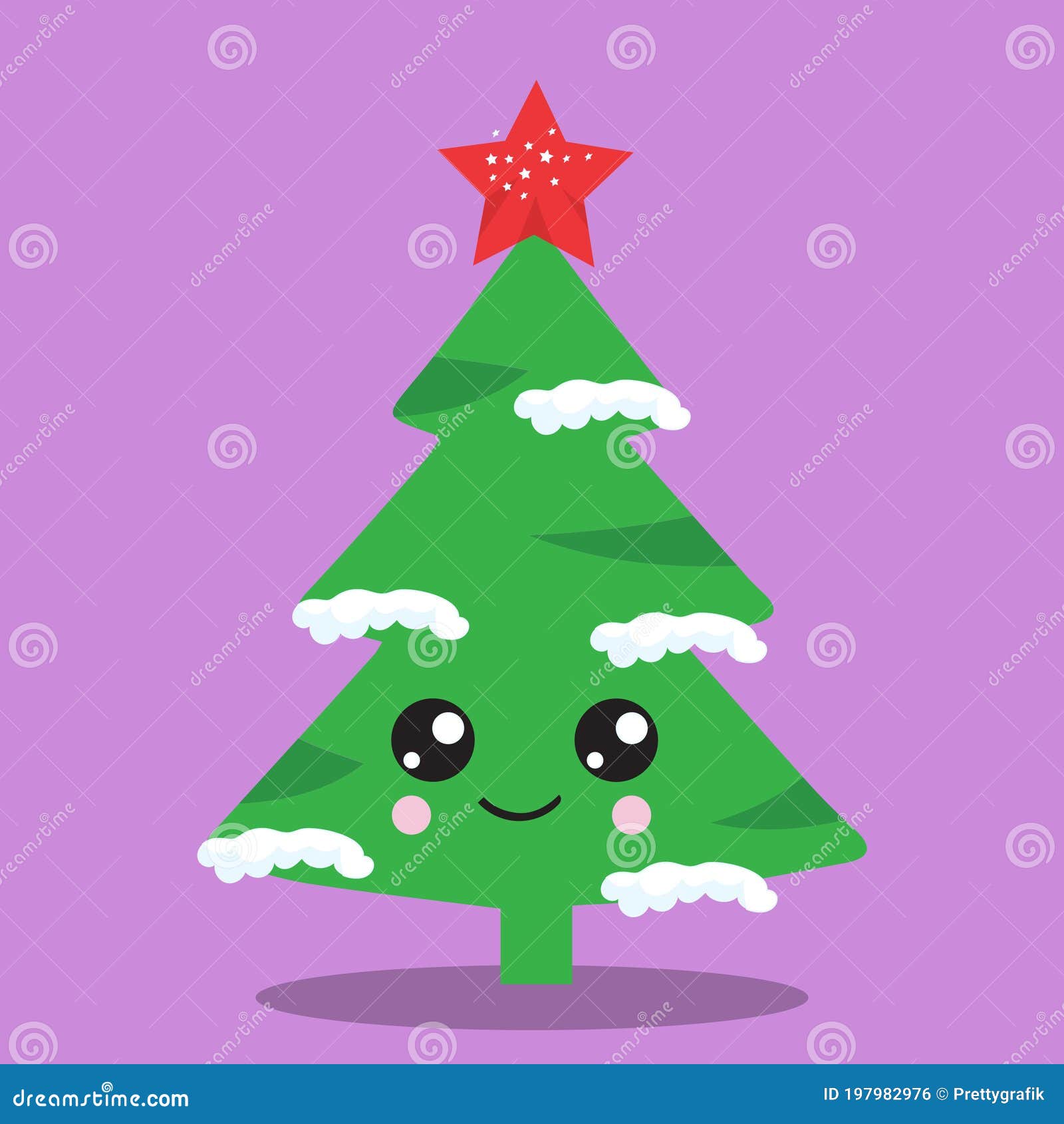 CHRISTMAS TREE SMILE GOOD 04 Stock Vector - Illustration of vector ...