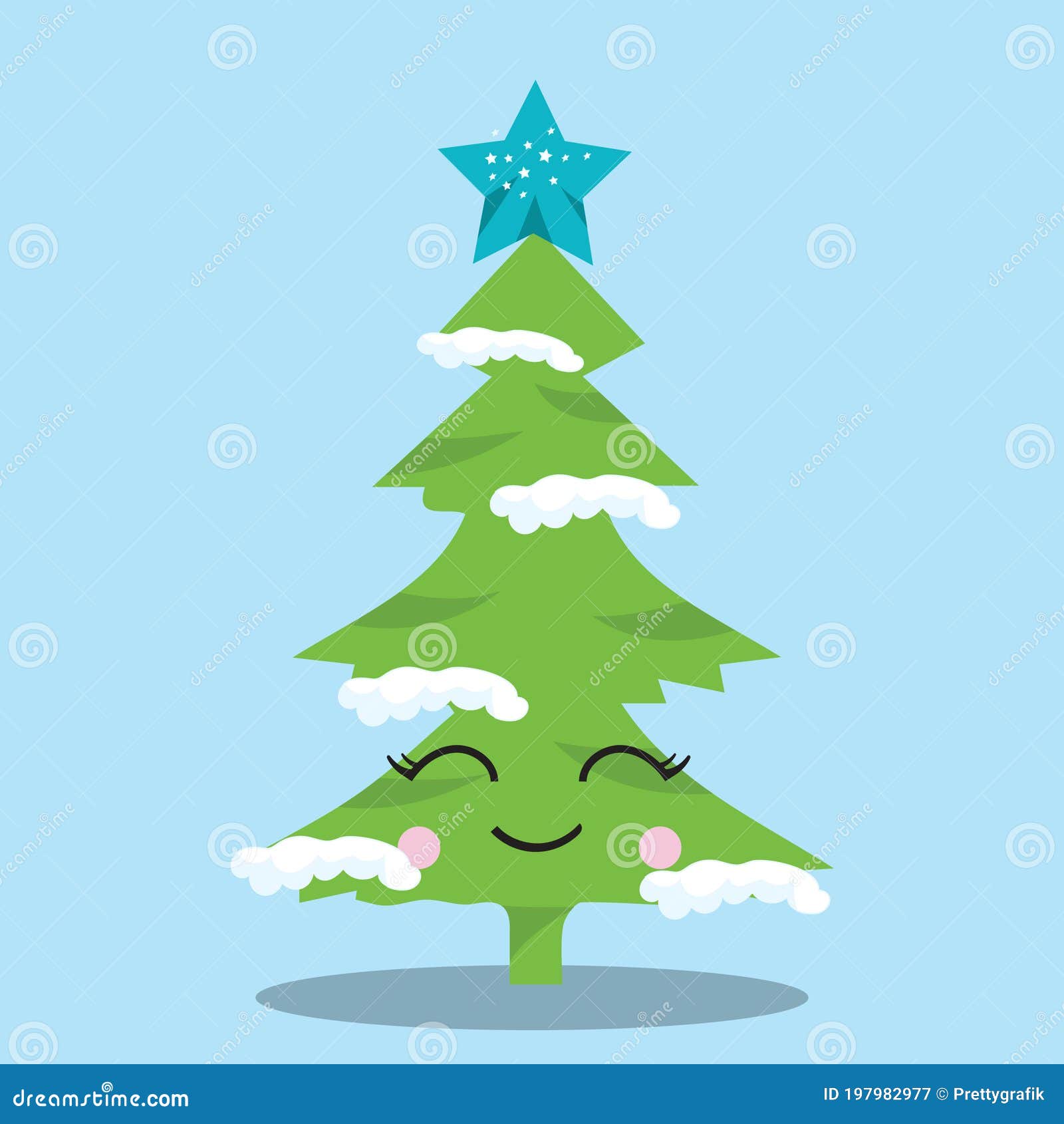 CHRISTMAS TREE SMILE GREAT 08 Stock Vector - Illustration of great ...